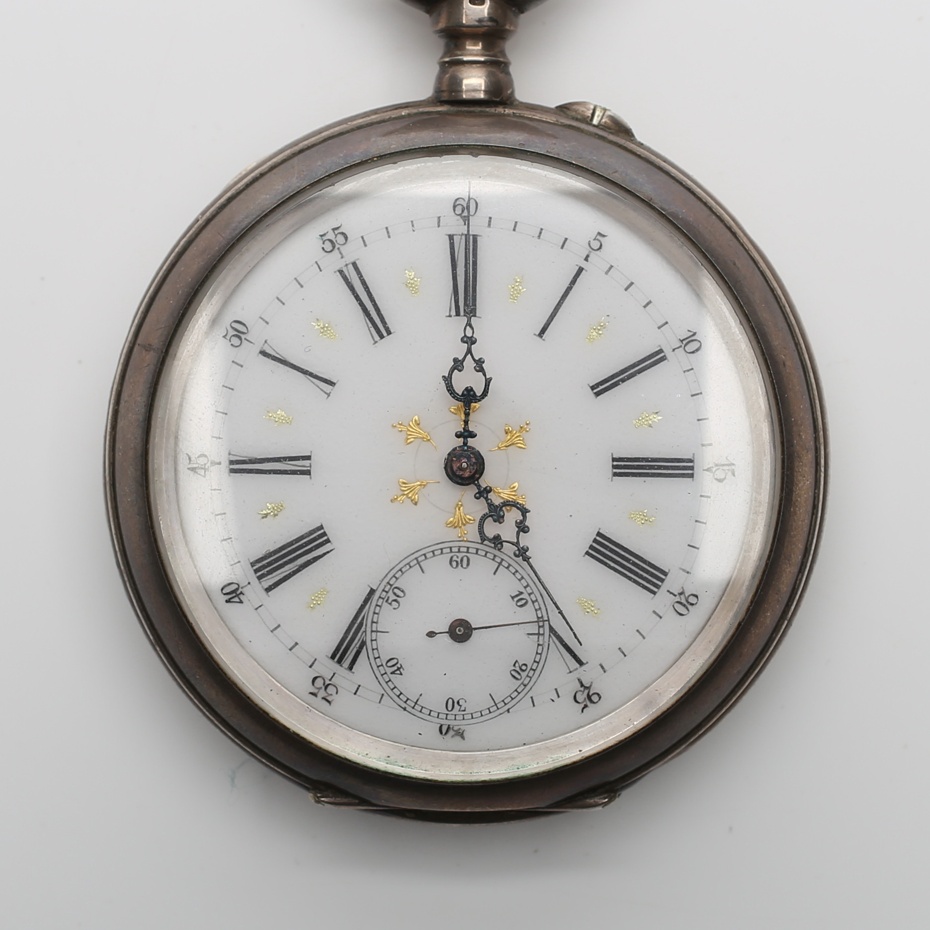 Images for 1349946. POCKET WATCH, silver, Eclair. - Auctionet