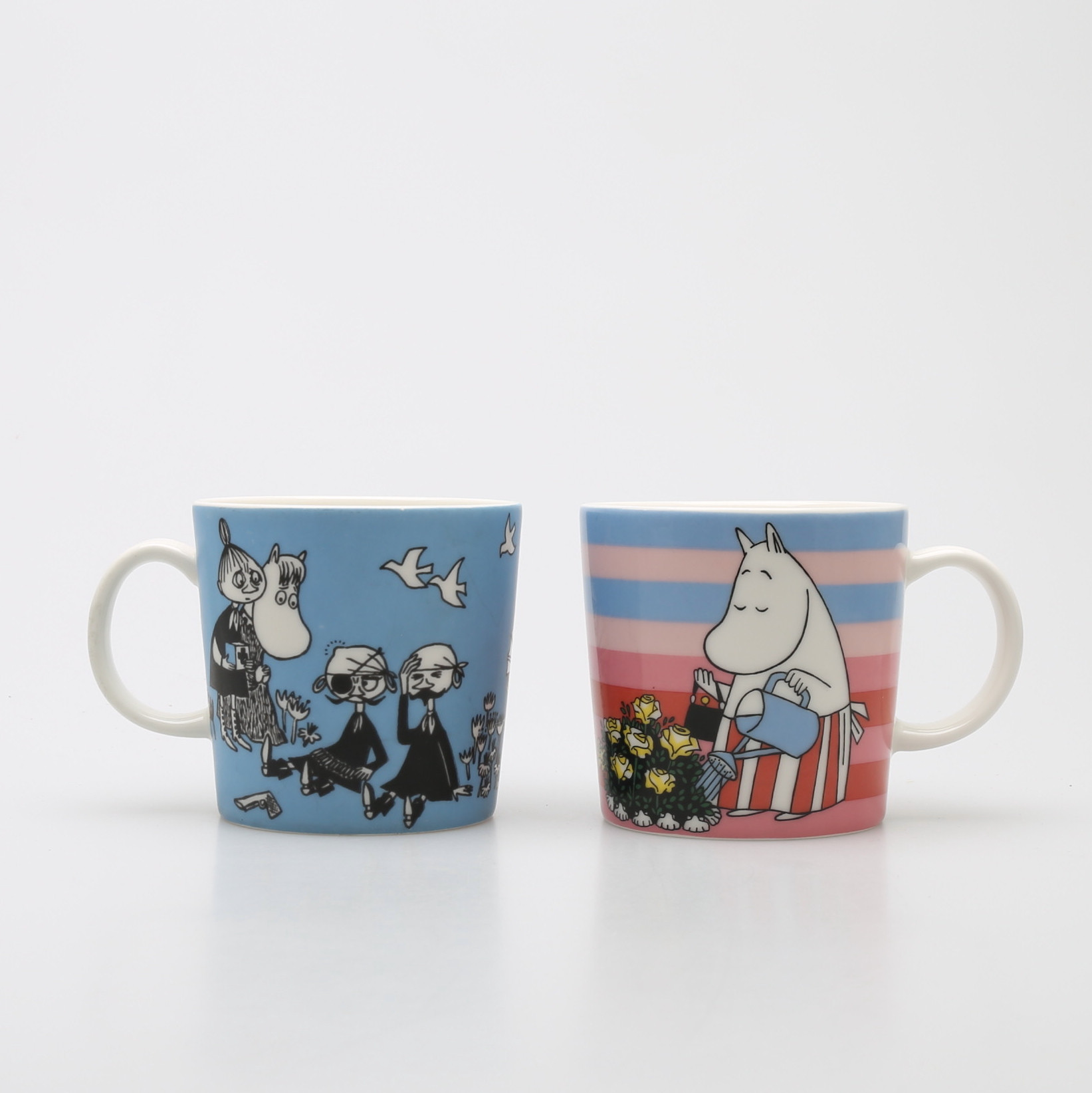 Images for 1353784. MUMIN MUGS, 2 PCS, "ROSE TREAD" AND "PEACE", Moomin ...