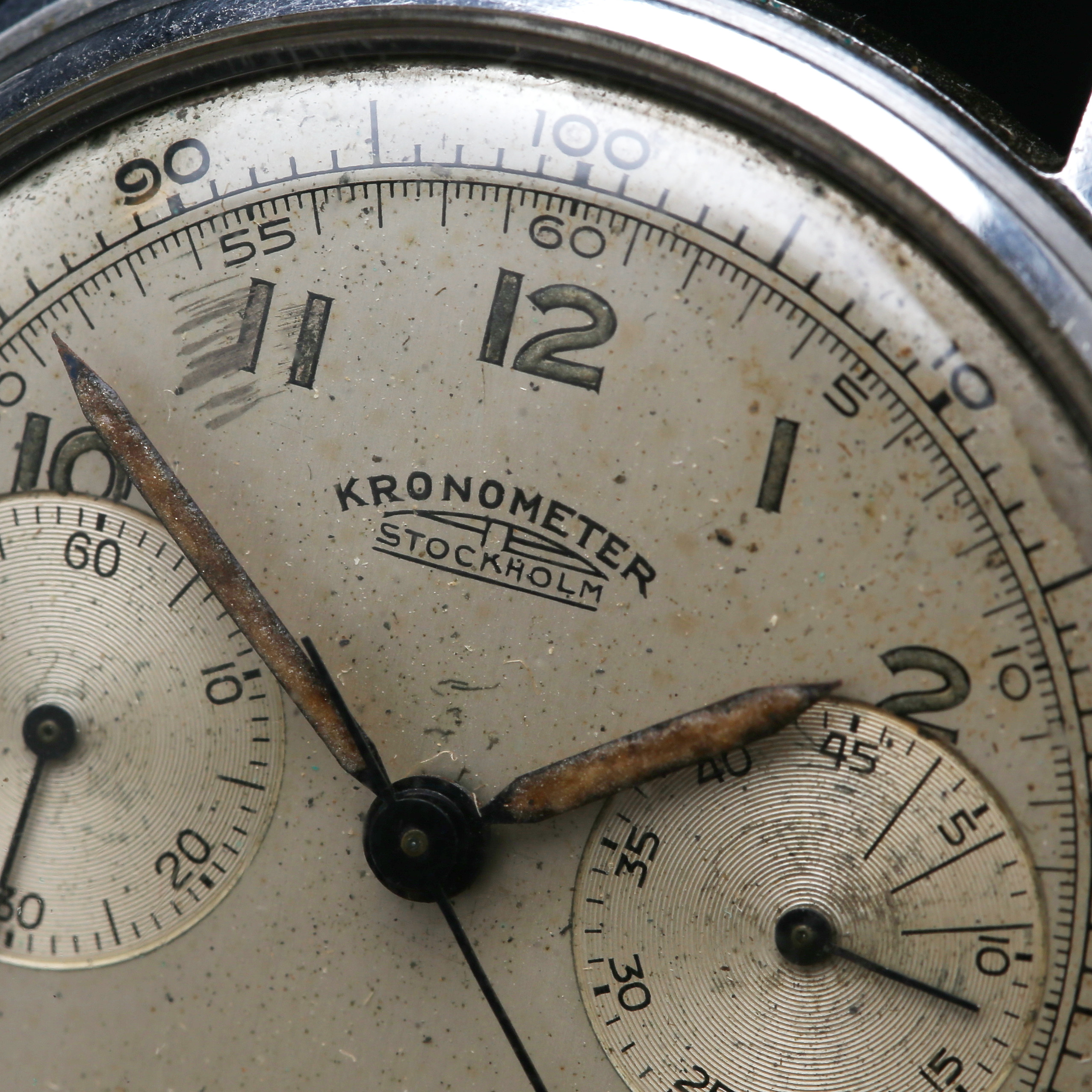 Bilder för 1360745. KRONOMETER STOCKHOLM, armbandsur, stål, automatic ...