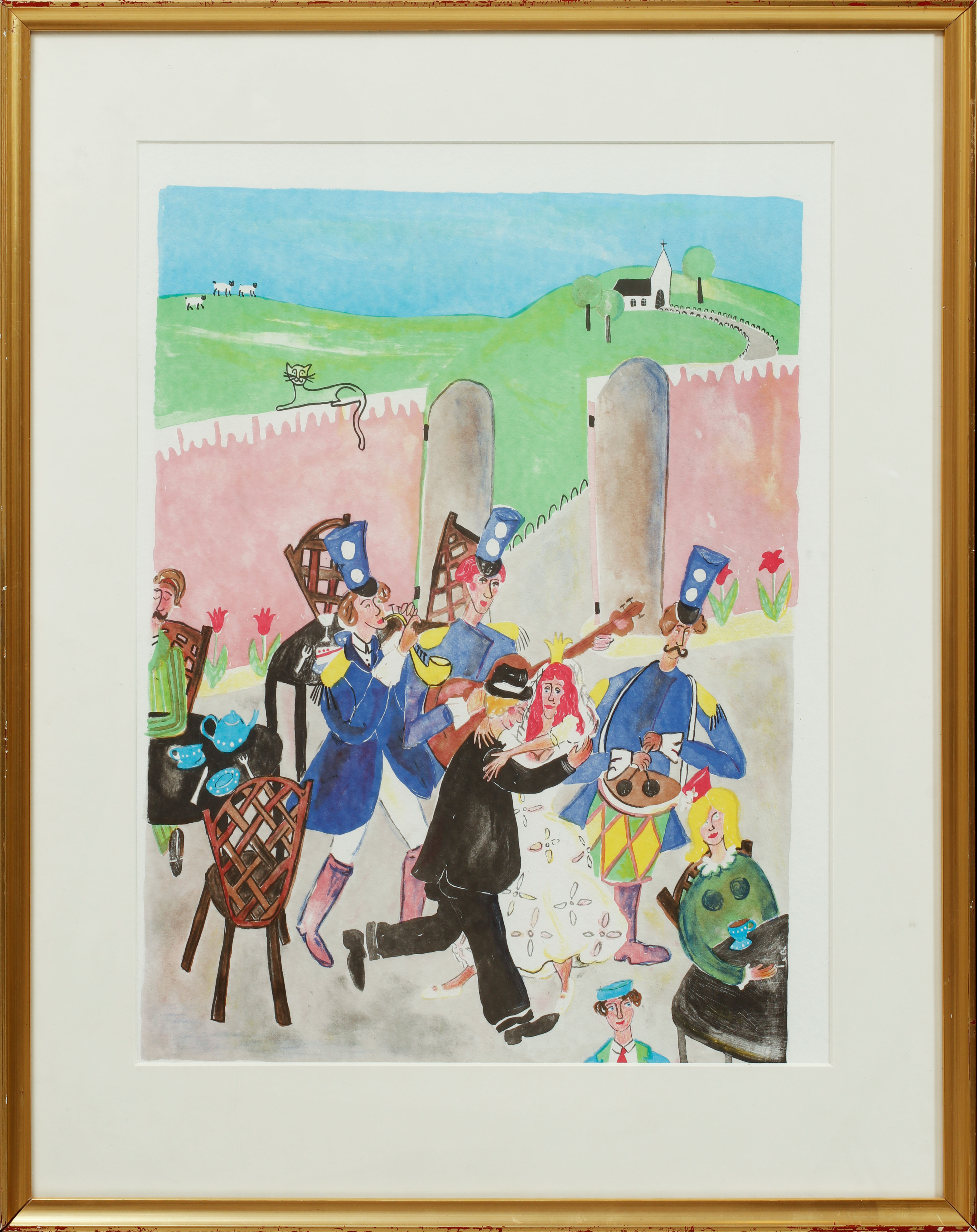 Images for 1363056. MARIKA LANG. Wedding waltz. Color lithograph ...