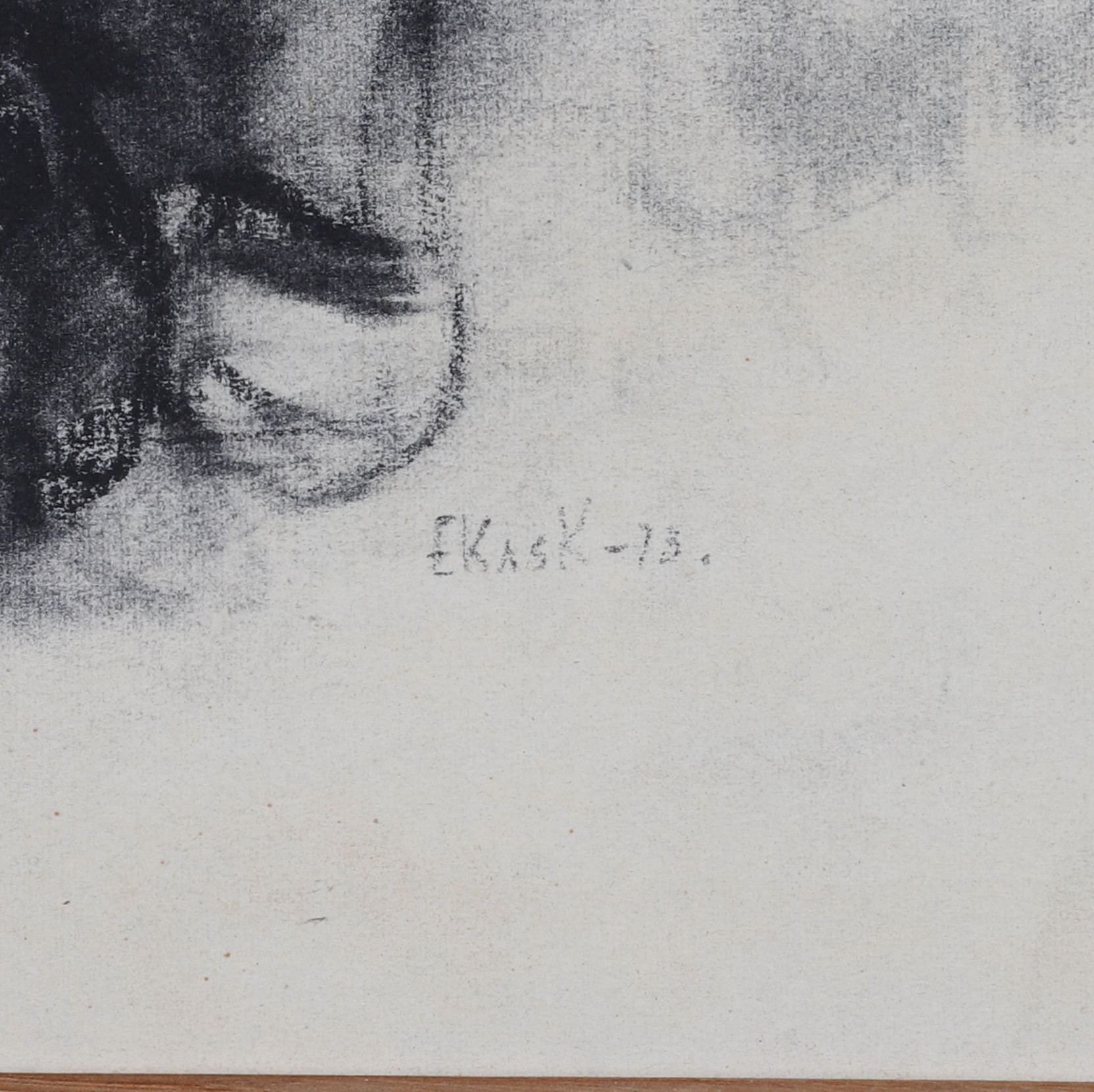 Bilder för 1365796. EUGEN KASK. Teckning, signerad. - Auctionet