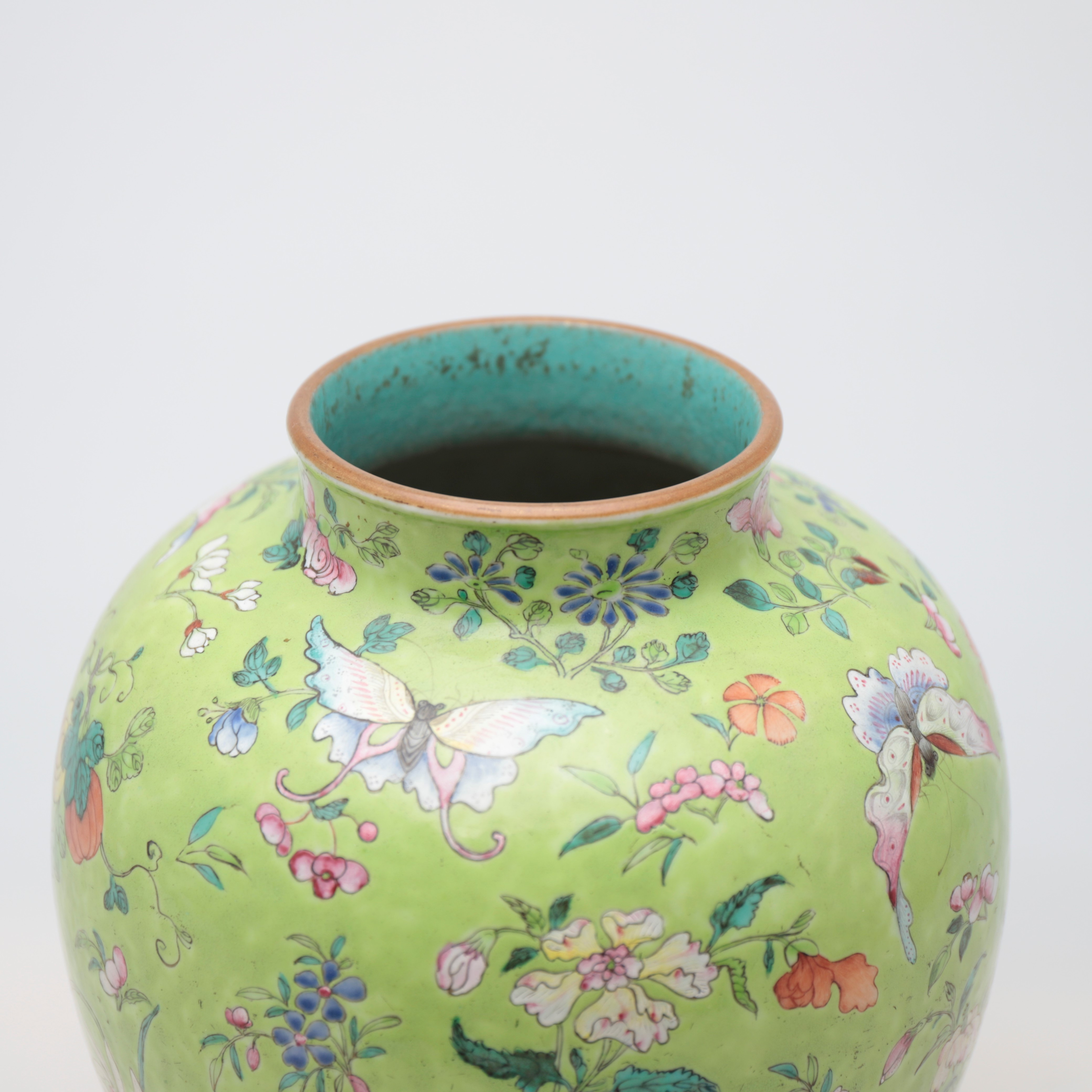 Images for 1401007. Chinese rose family porcelain vase, late 19th-early ...