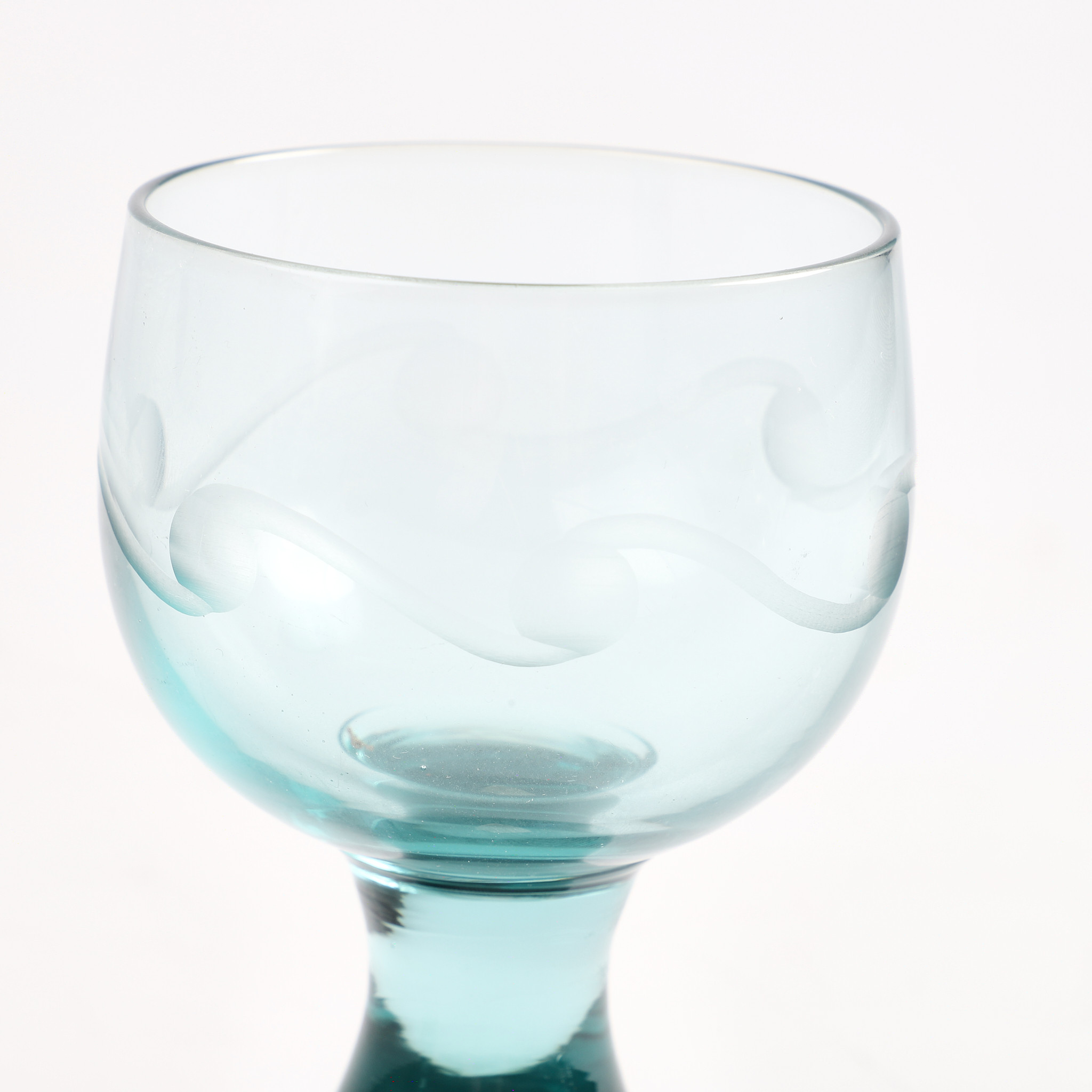 Images for 1401820. WINE GLASS, Elme glassworks, 12 pieces, colored and ...