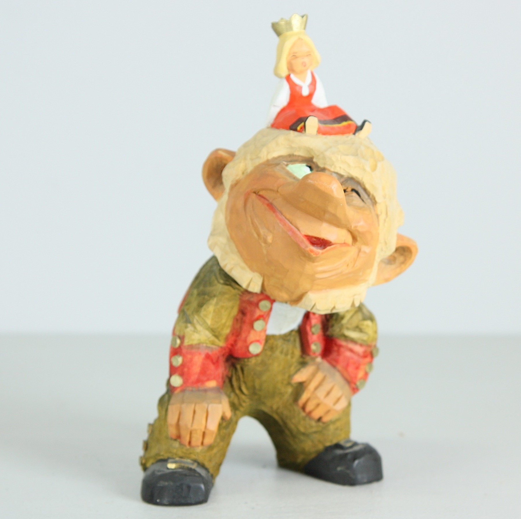 Images for 1410013. HENNING ENGELSEN. sculpture, troll and princess ...