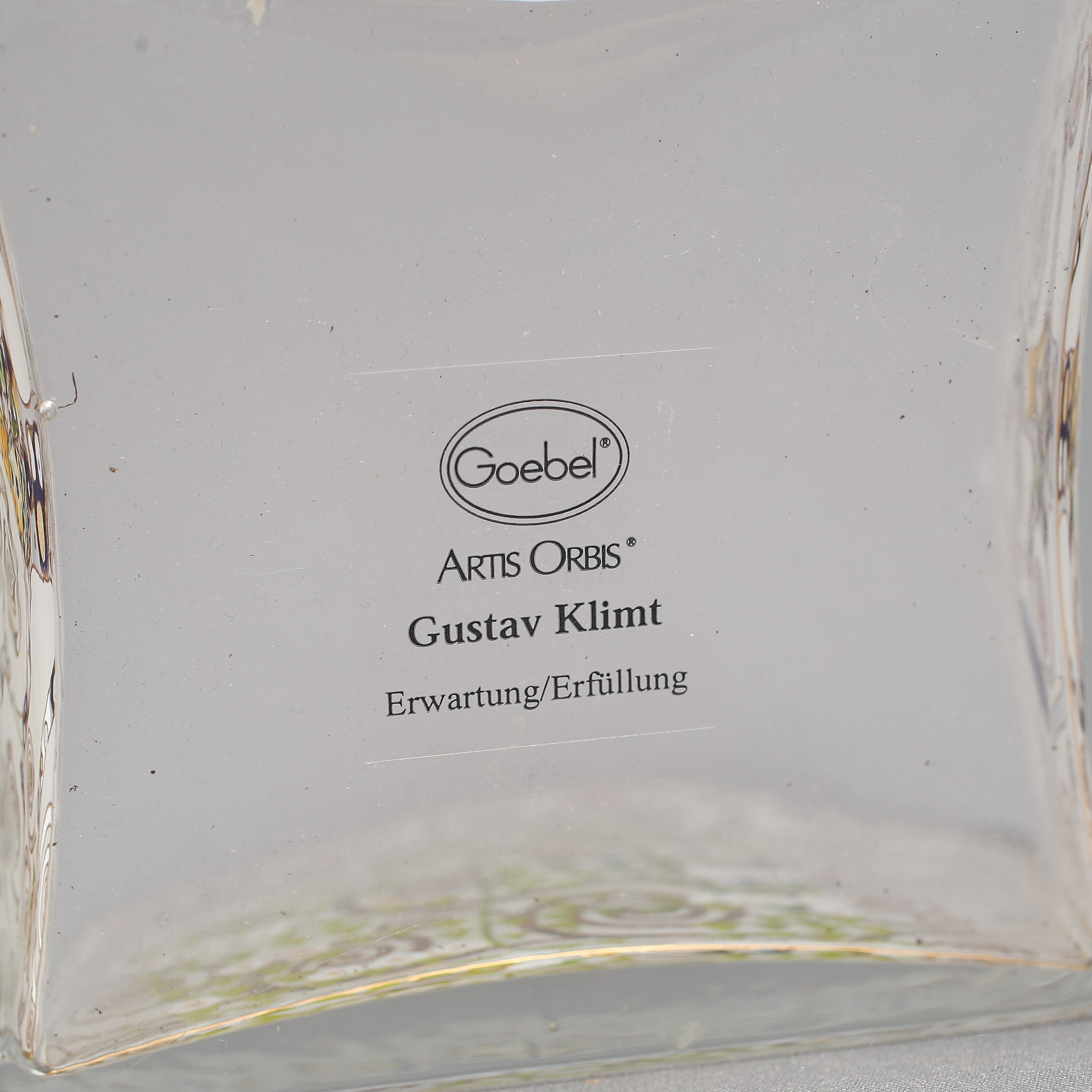 Images for 1411077. BOWL, glass, Artis Orbis, decor after Gustav Klimt ...