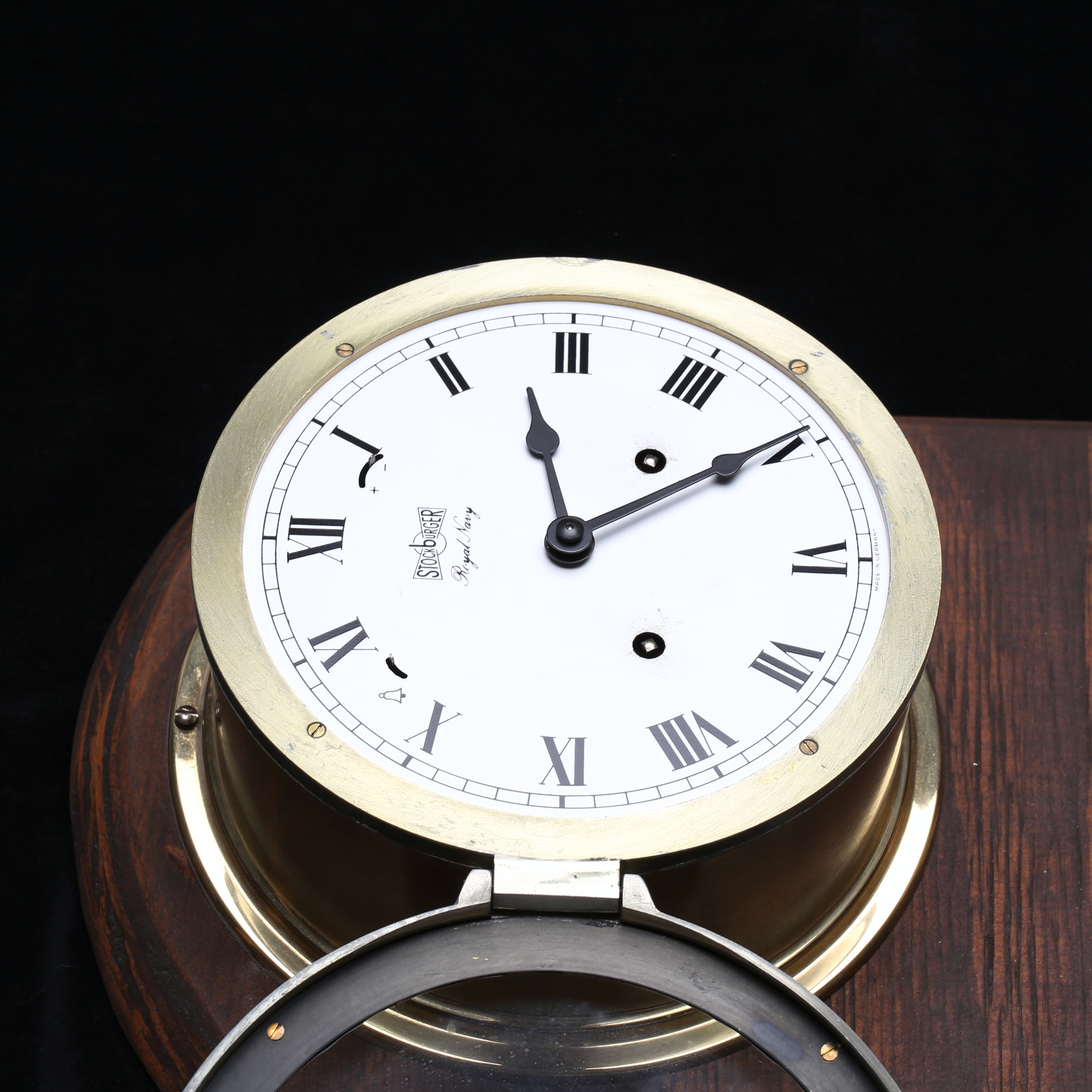 Images for 1415556. SHIP'S CLOCK AND BAROMETER, brass, Stockburger ...