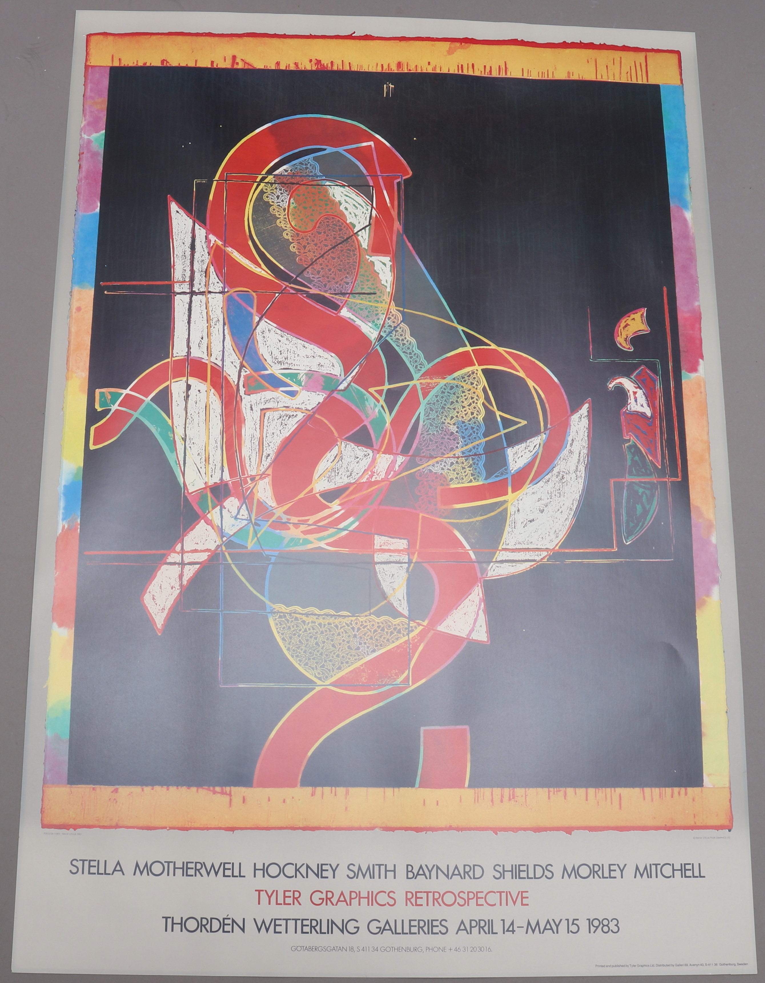 Images for 1419488. EXHIBITION POSTER, offset print, ''Pergusa three ...