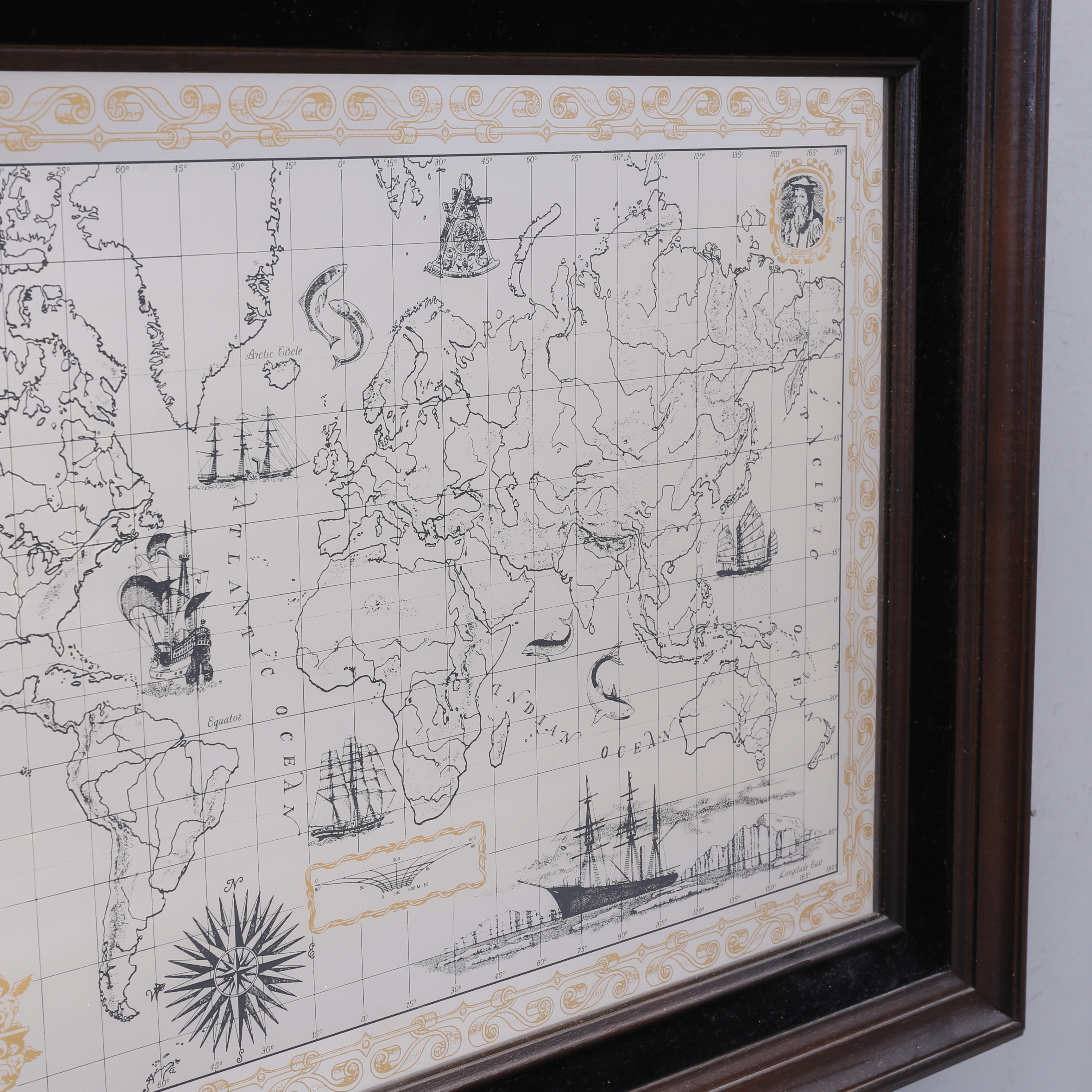 Images for 1423397. MAP. Silver, "The Royal geographical society silver ...