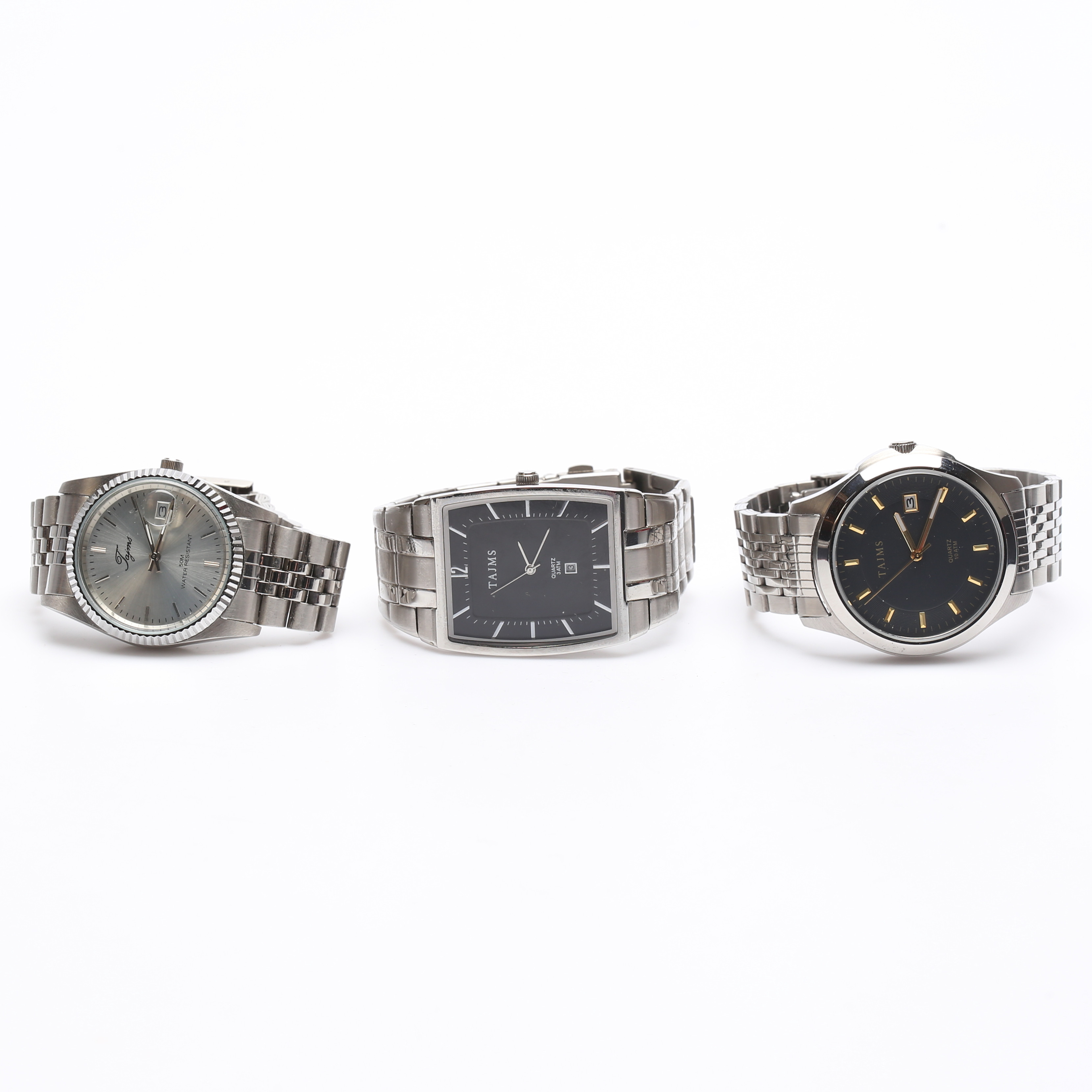 HERRARMBANDUR, 3 st, Tajms. Klockor & Ur - Armbandsur - Auctionet