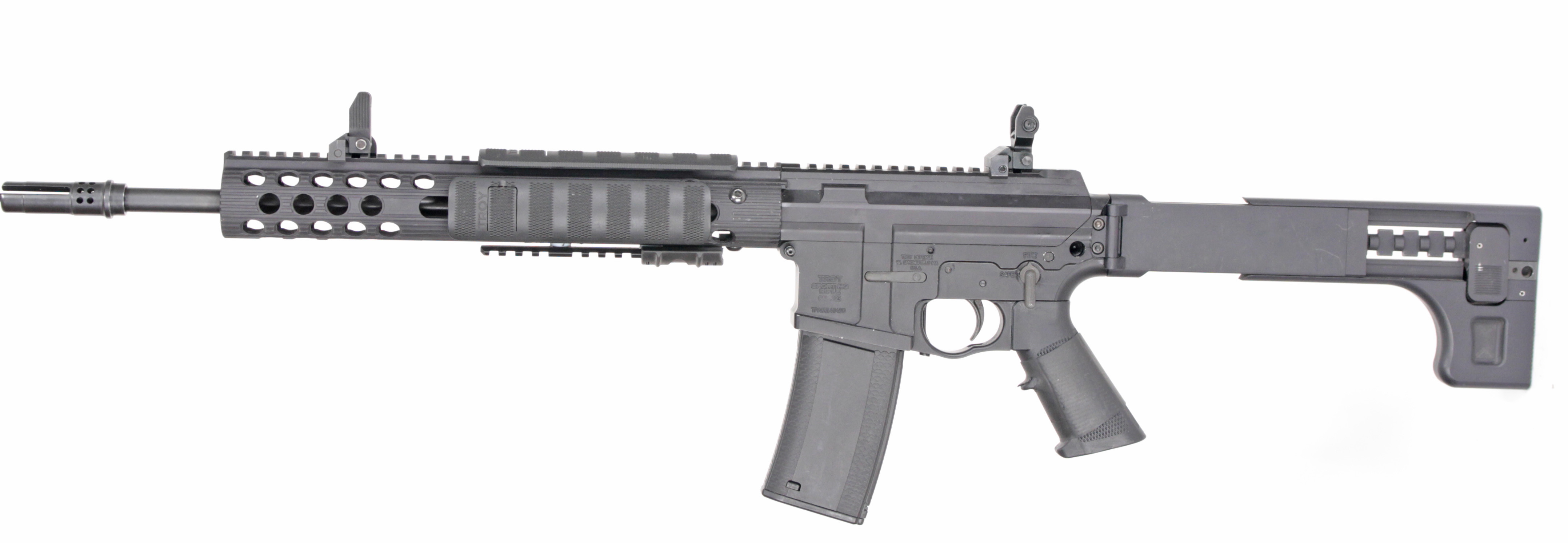 1429074. 630. RIFLE, amerikkalainen, Pumpputoistin, merkki Troy ...