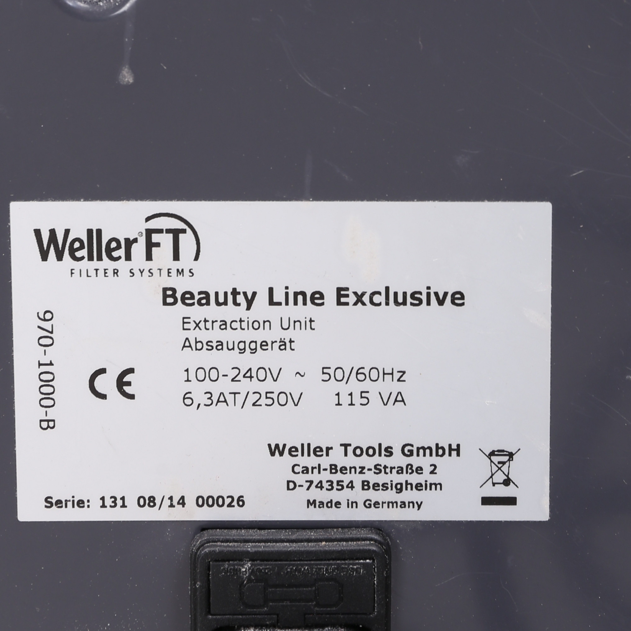 Bilder för 1433246. BEAUTY LINE EXCLUSIVE, utsug, Weller. - Auctionet
