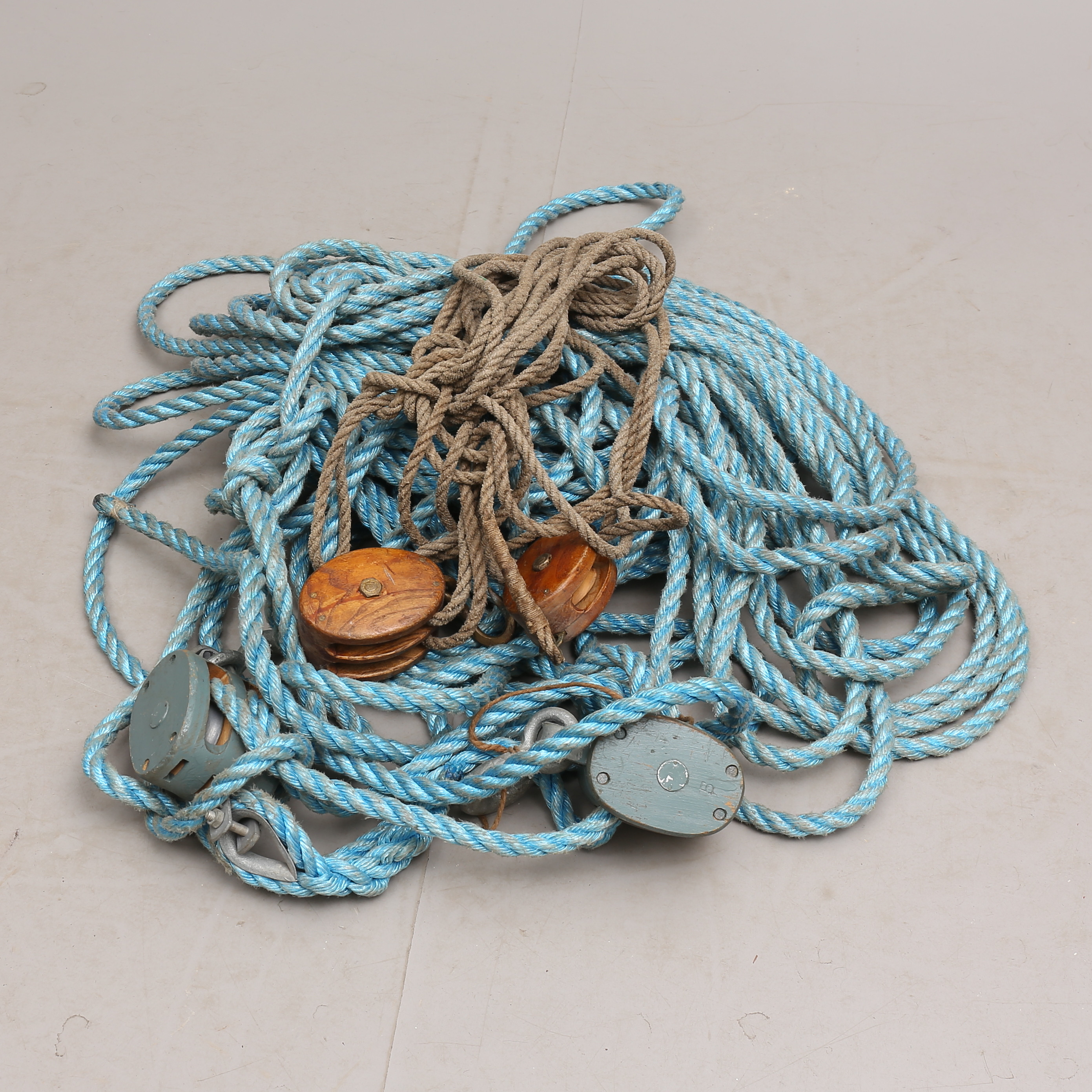 BLOCK/TALJA, 1900-tal. Allmoge - Verktyg & Redskap - Auctionet