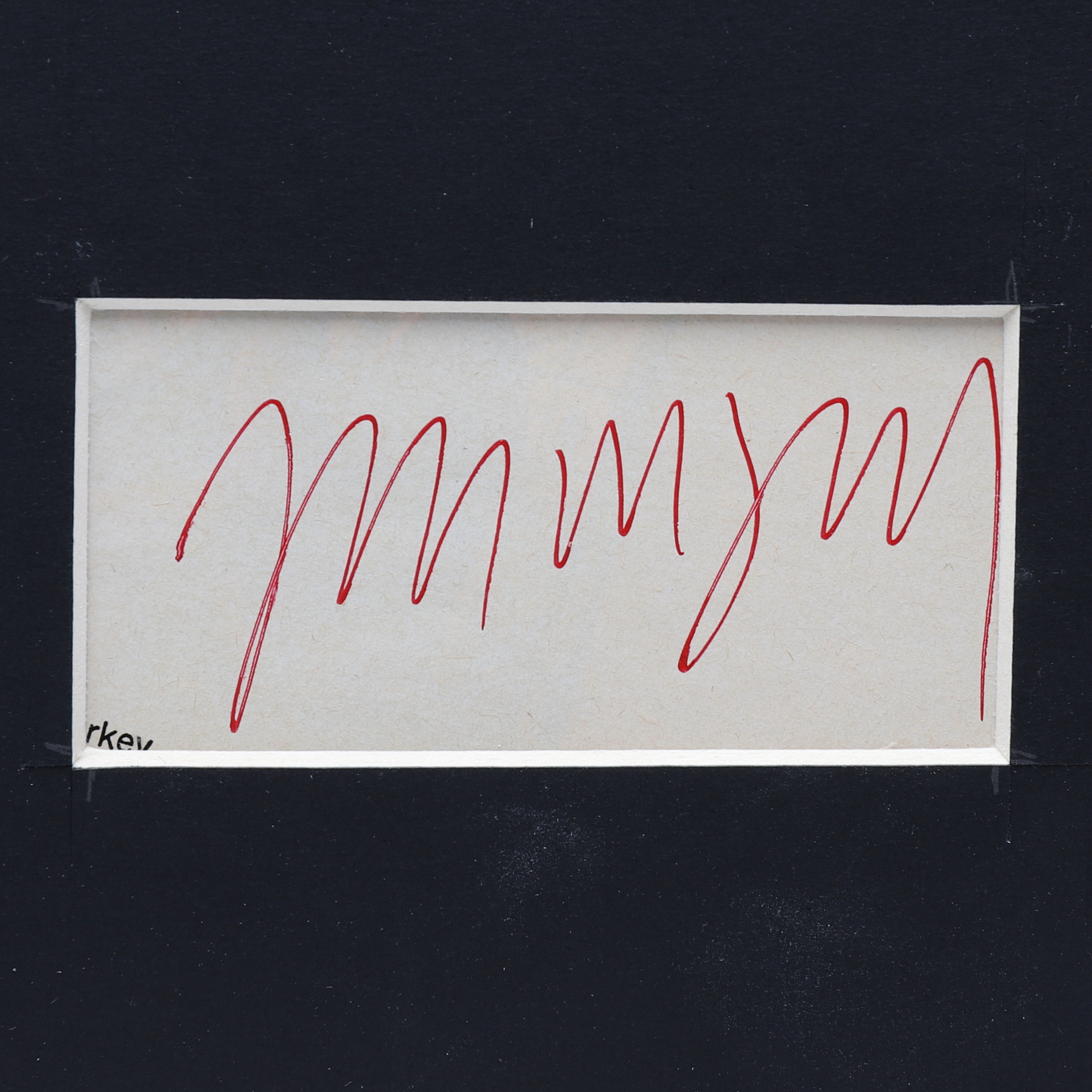 Images for 1452792. AUTOGRAPH. Jim Morrison (1943-1971) American ...