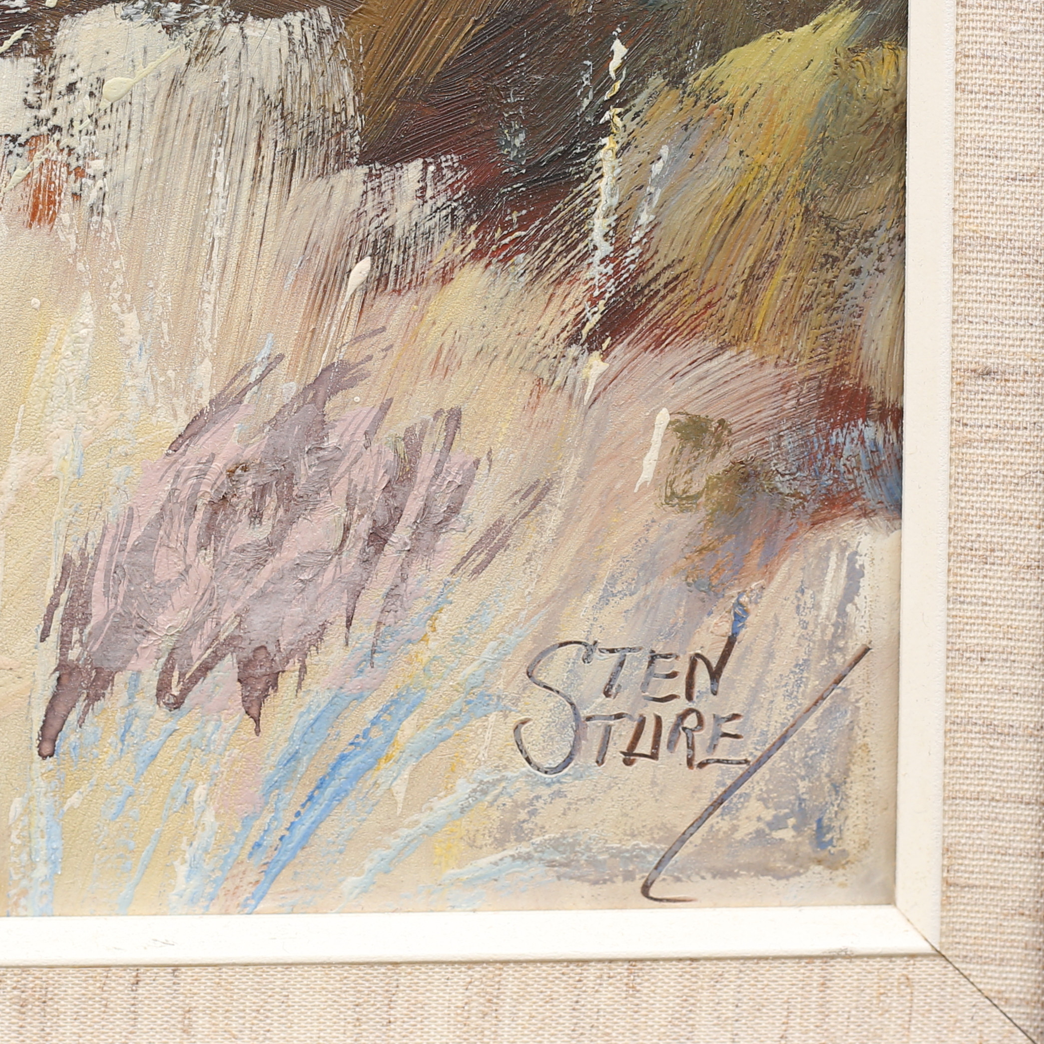 Images for 1470085. STEN STURE SANDGREN (1894-1964). Coastal landscape ...