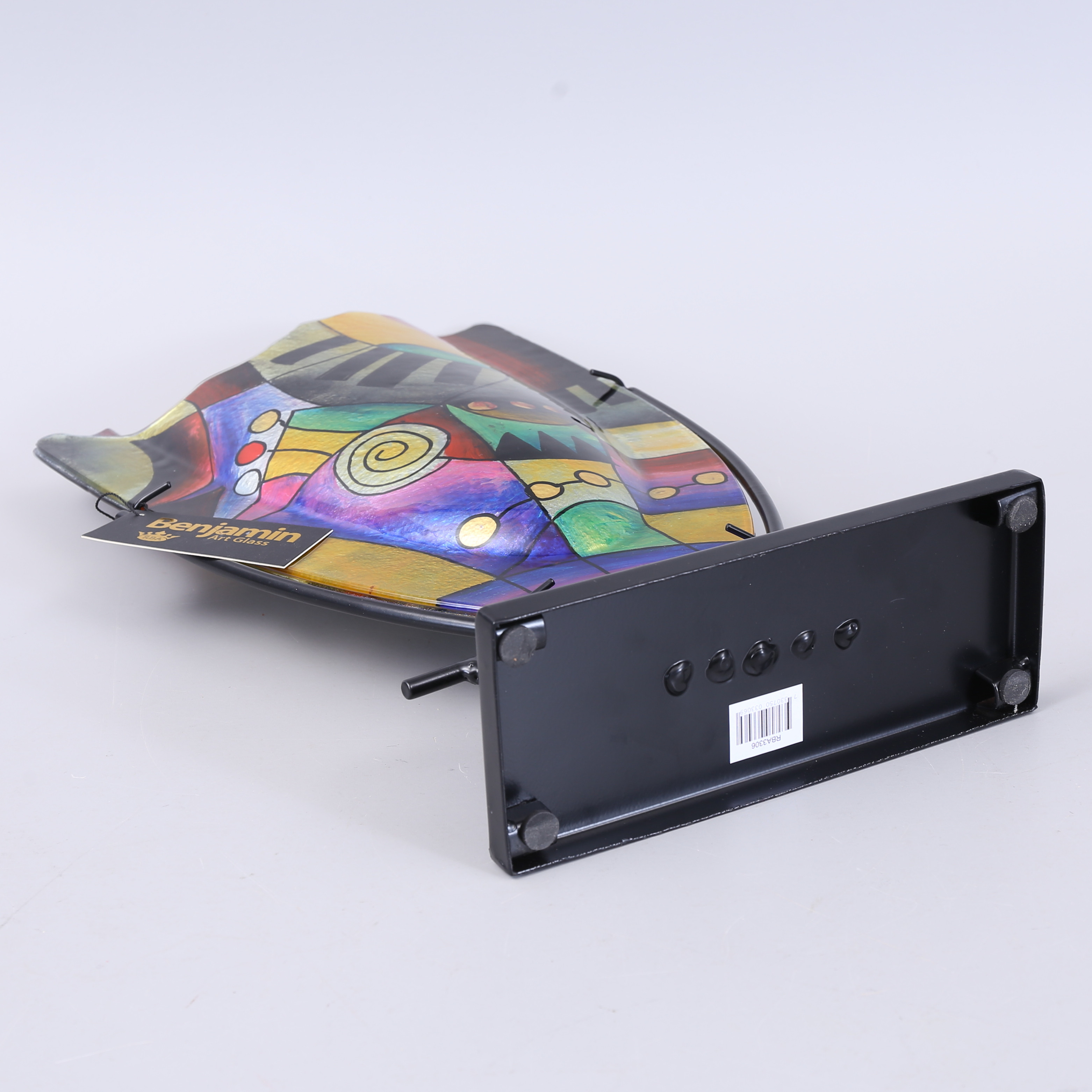 Bilder för 1477695. SKULPTUR/VAS, glas, Benjamin Art Glass, RBA ...