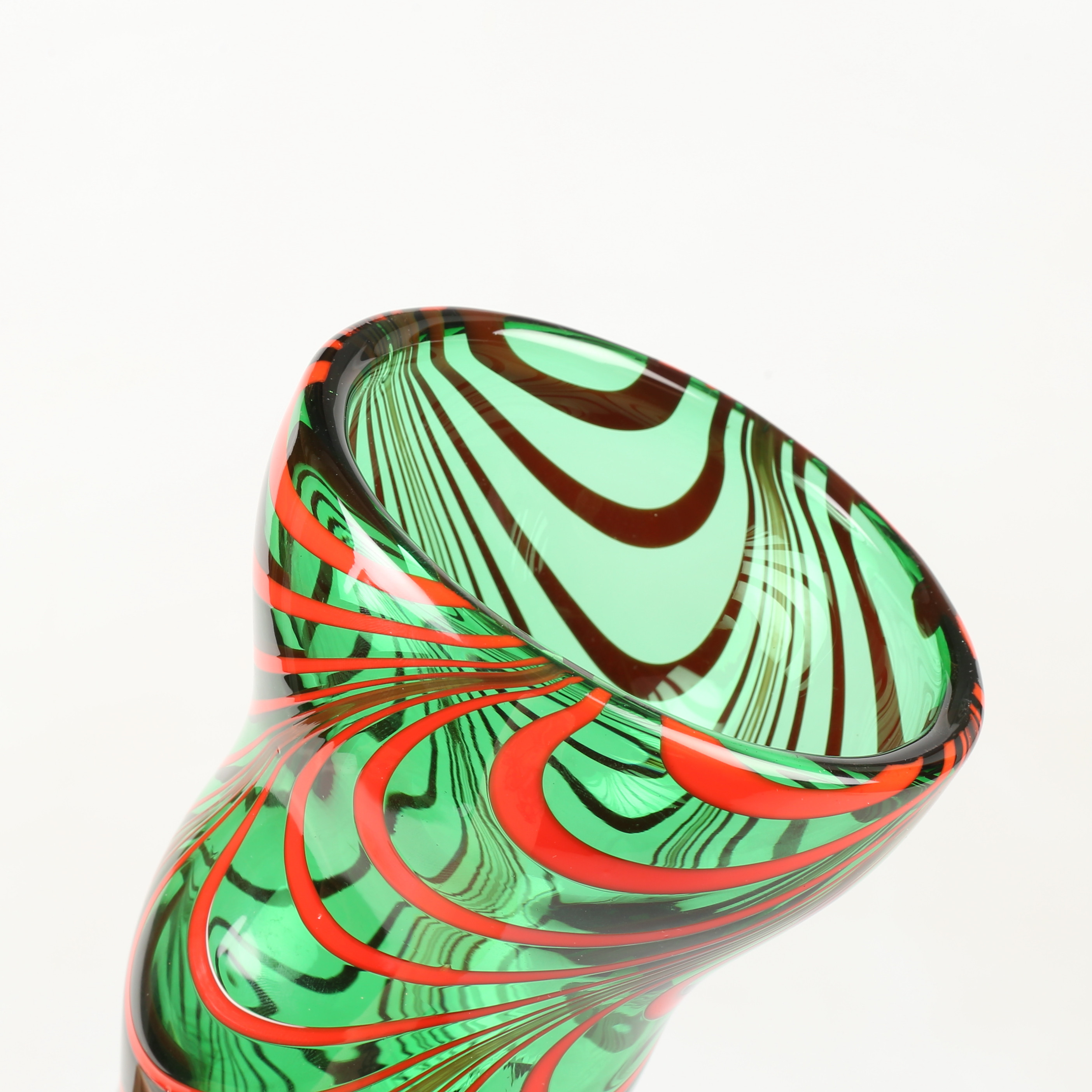 Images for 1479850. ART GLASS, bowl & vase "Tigris", Erika Lagerbielke ...