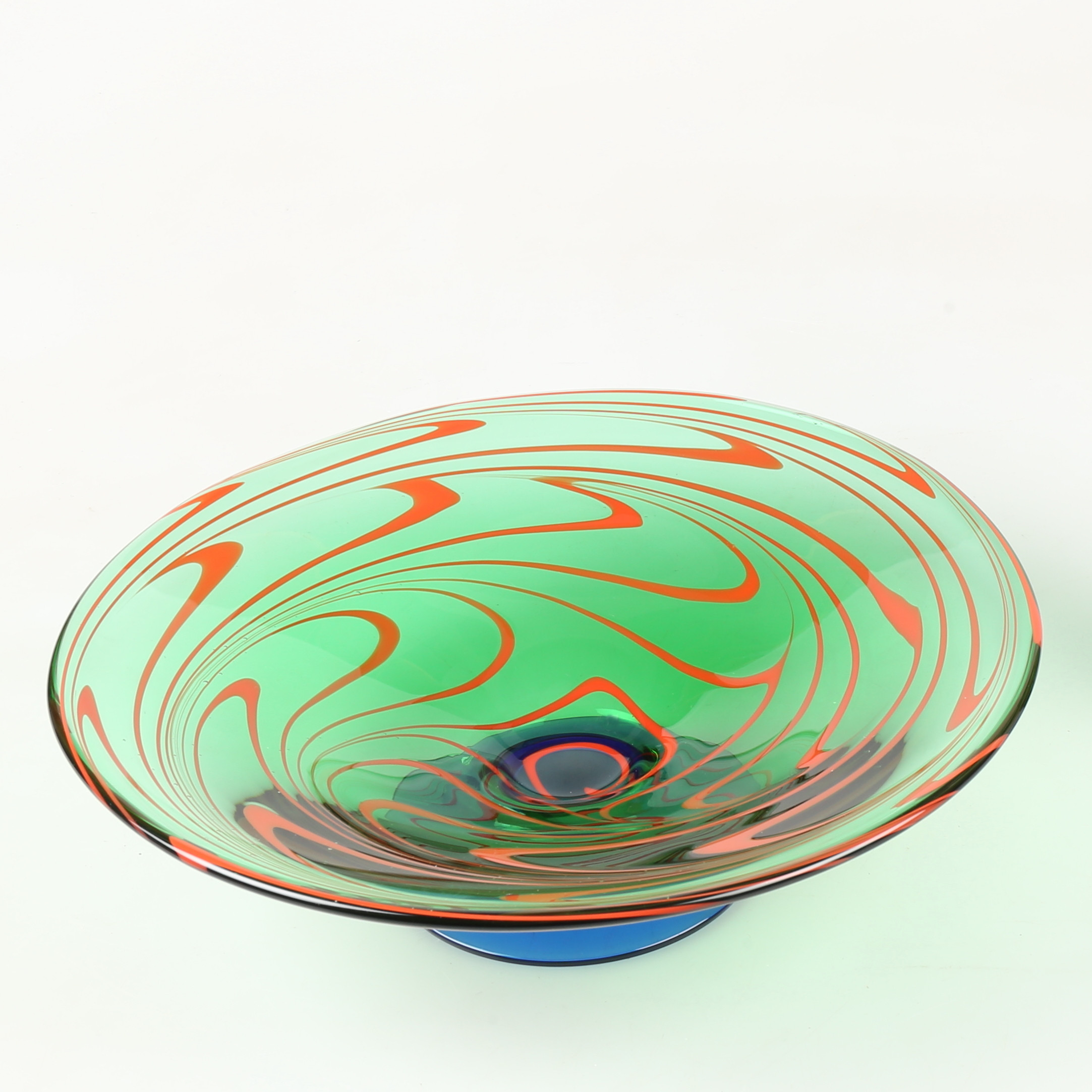 Images for 1479850. ART GLASS, bowl & vase "Tigris", Erika Lagerbielke ...