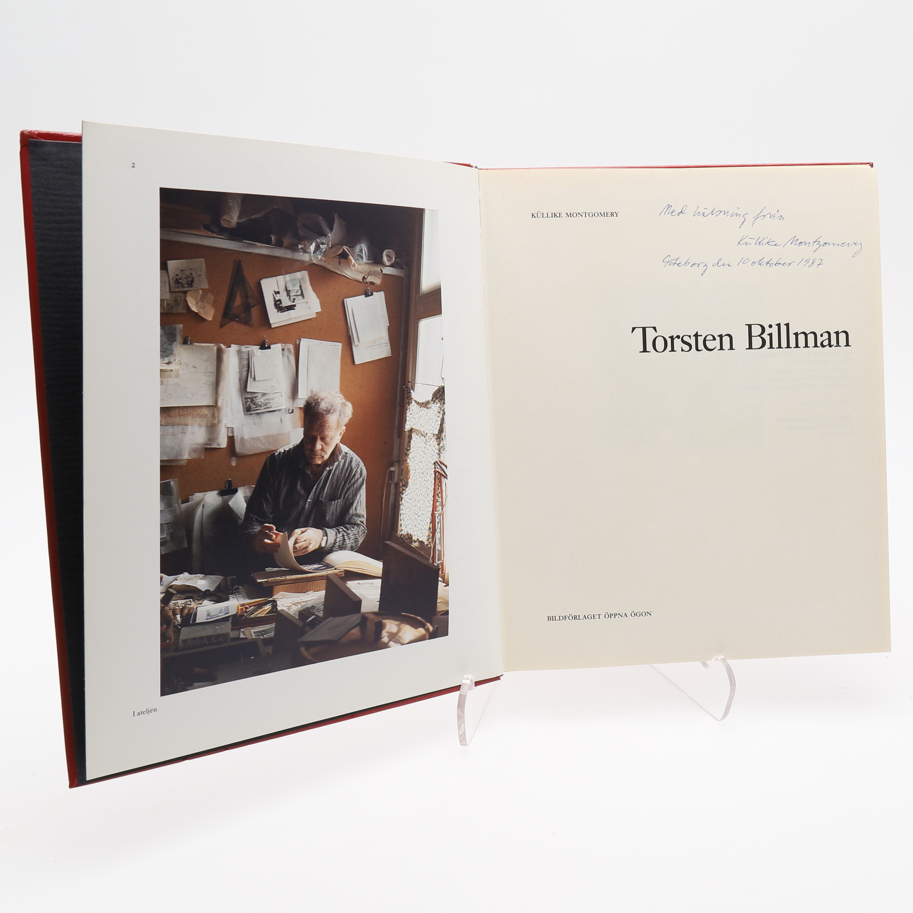 Bilder för 1480250. BIBLIOFILI. MONOGRAFI OM TORSTEN BILLMAN MED ETT ...