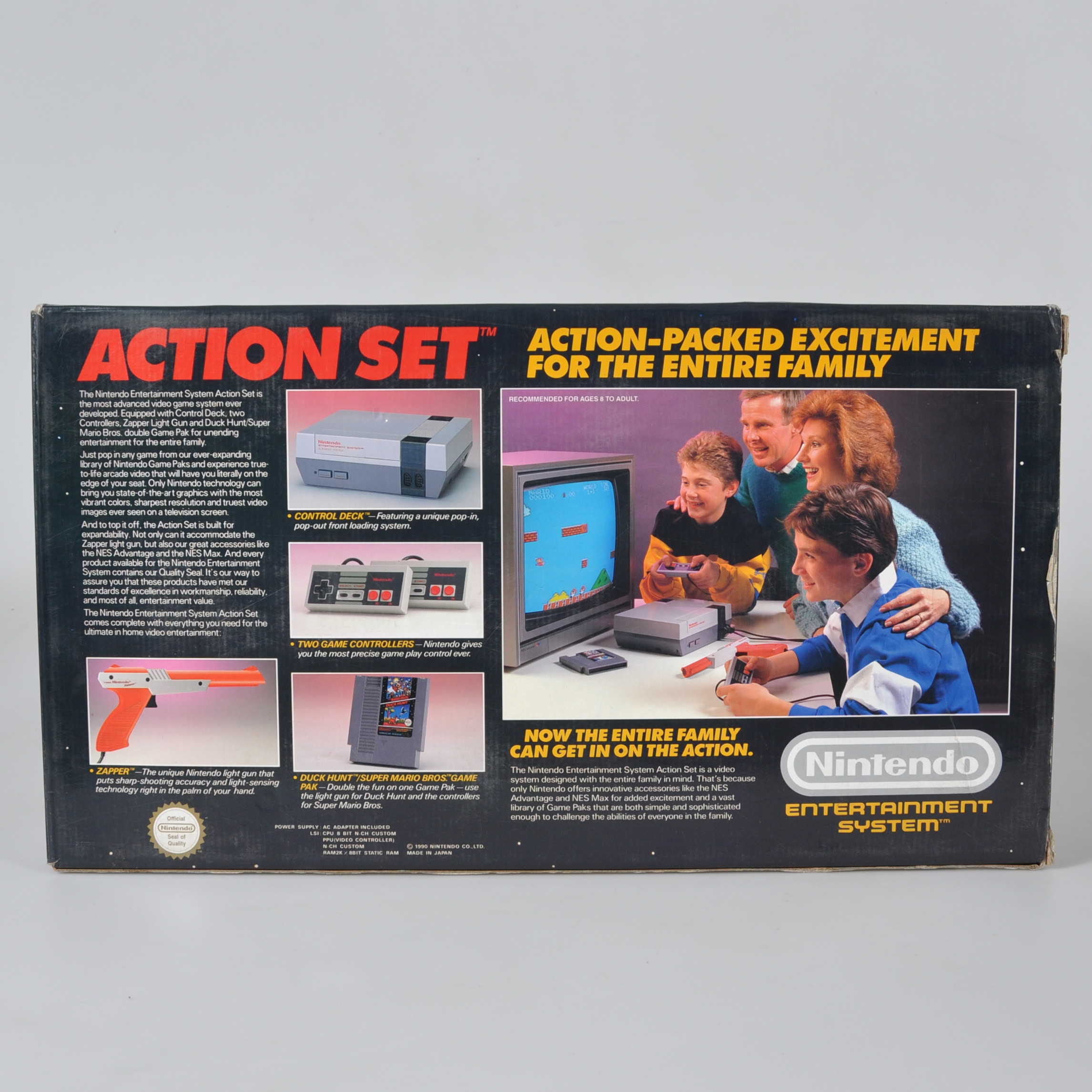 Images for 1482321. NINTENDO ENTERTAINMENT SYSTEM ACTION SET, 8-bit ...
