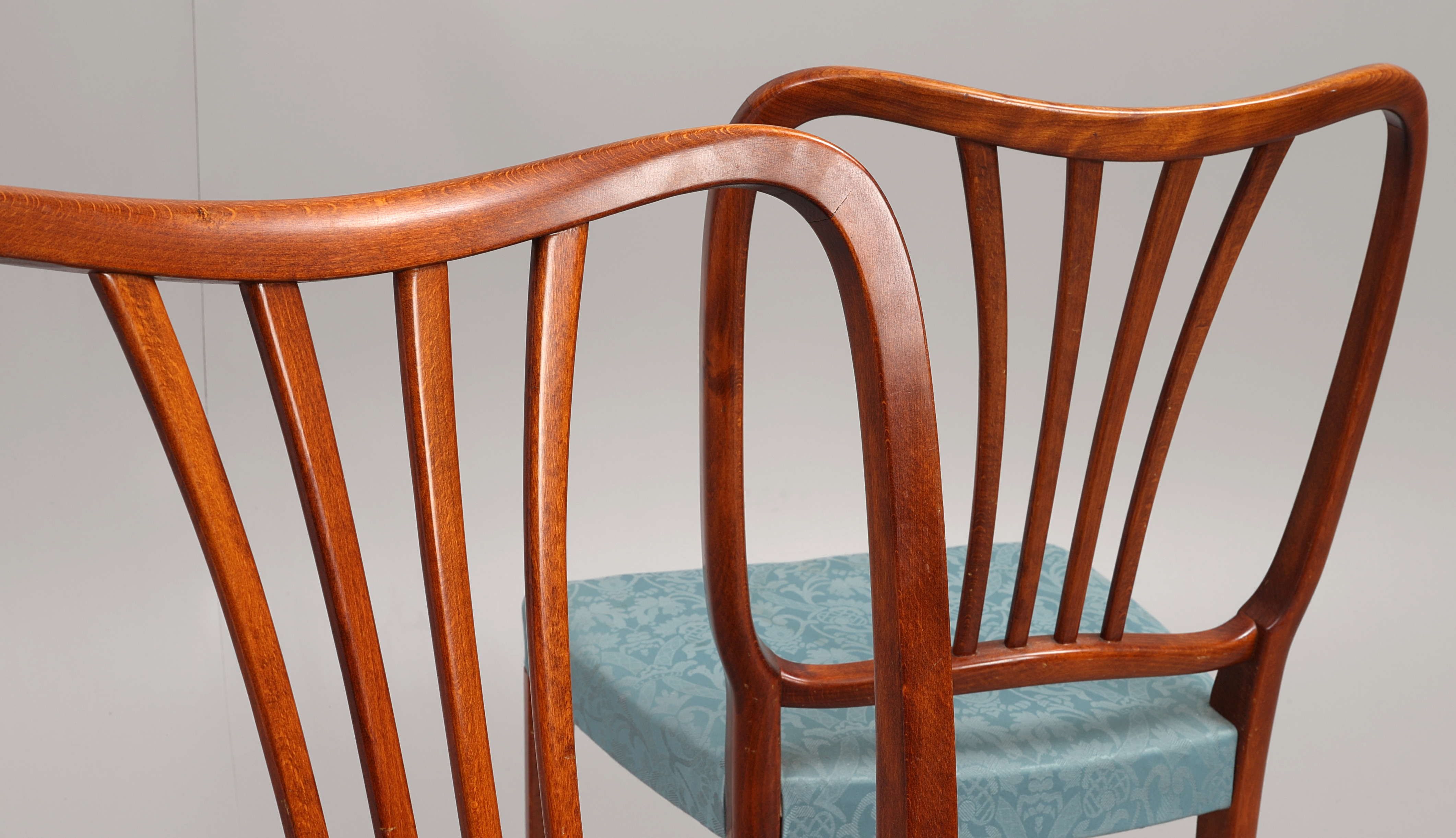 STOLAR, 4 st., 1940/50-tal. Möbler - Fåtöljer & Stolar - Auctionet