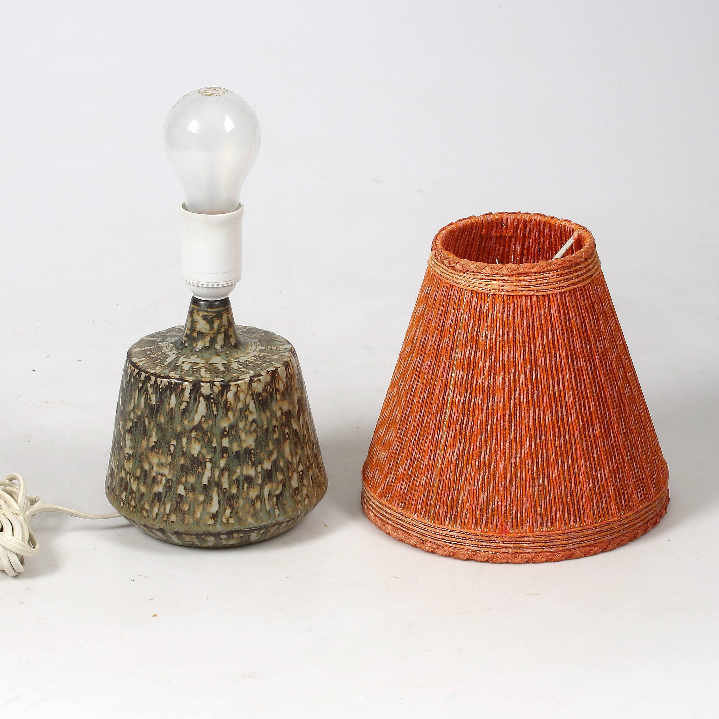 Images for 1486855. TABLE LAMP, stoneware, Gunnar Nylund, Rörstrand ...