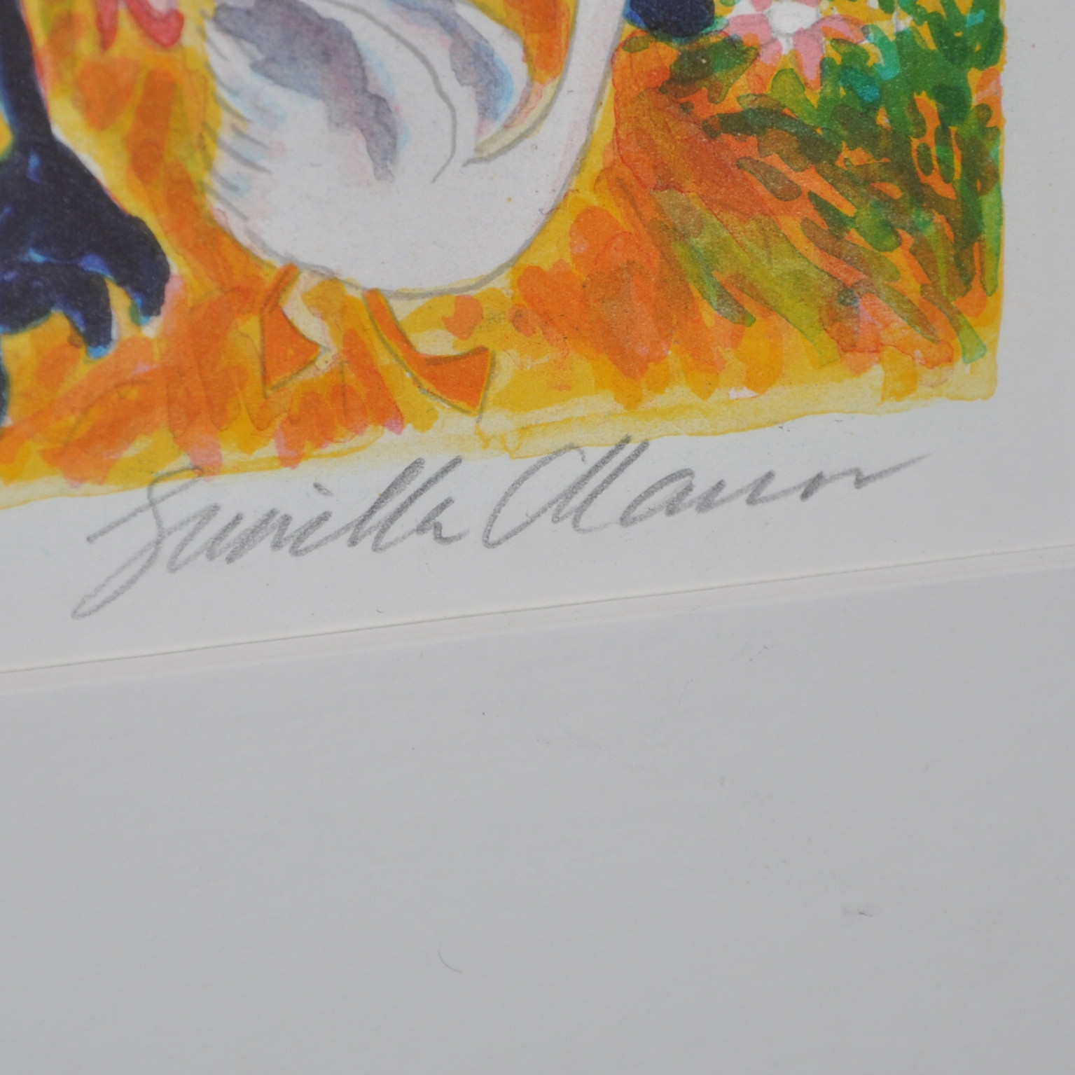 Images for 1487735. GUNILLA MANN Color lithograph "Wedding in Åhus ...