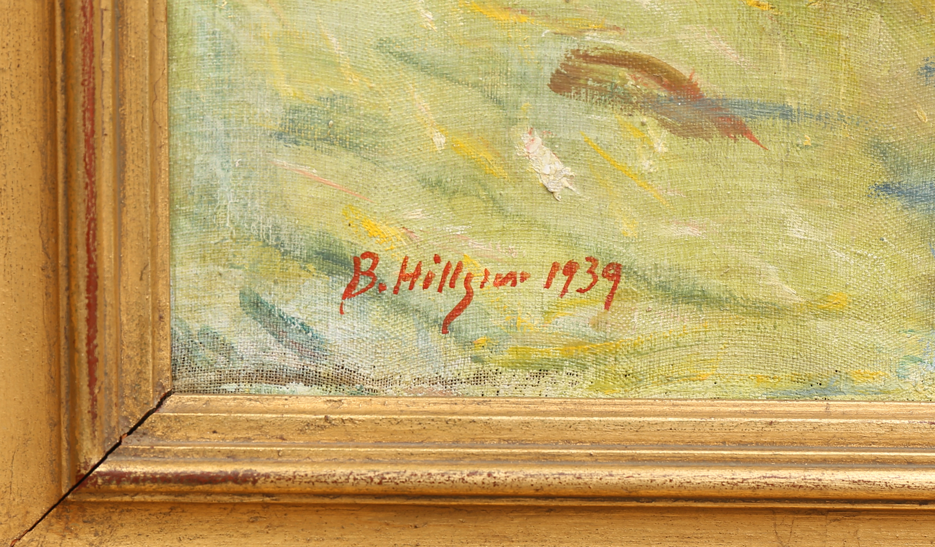 Images for 1490929. BROR HILLGREN. "Boy with horses". Oil on canvas ...