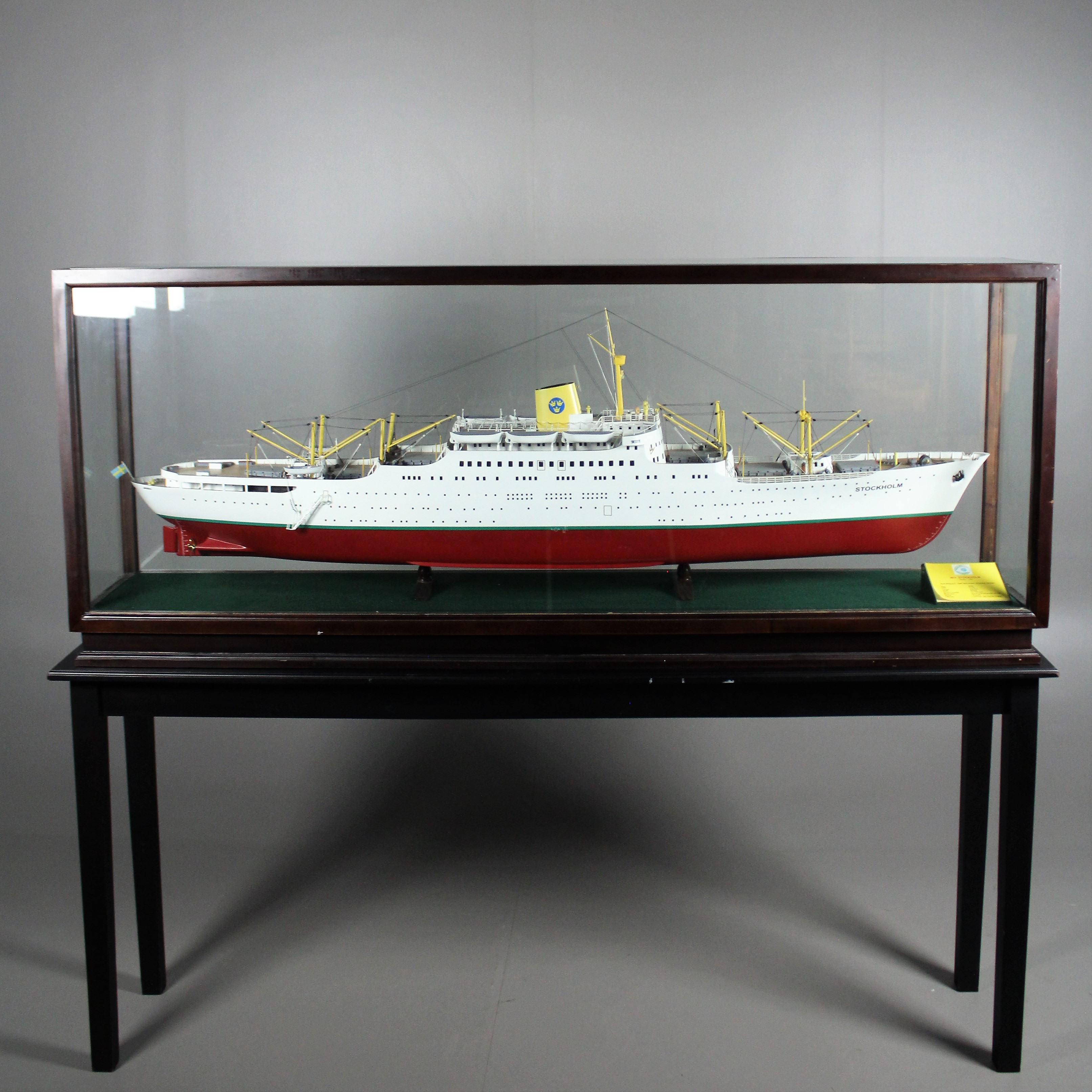 Images for 1501172. SHIP MODEL passenger ship M/S Stockholm, Götaverken ...