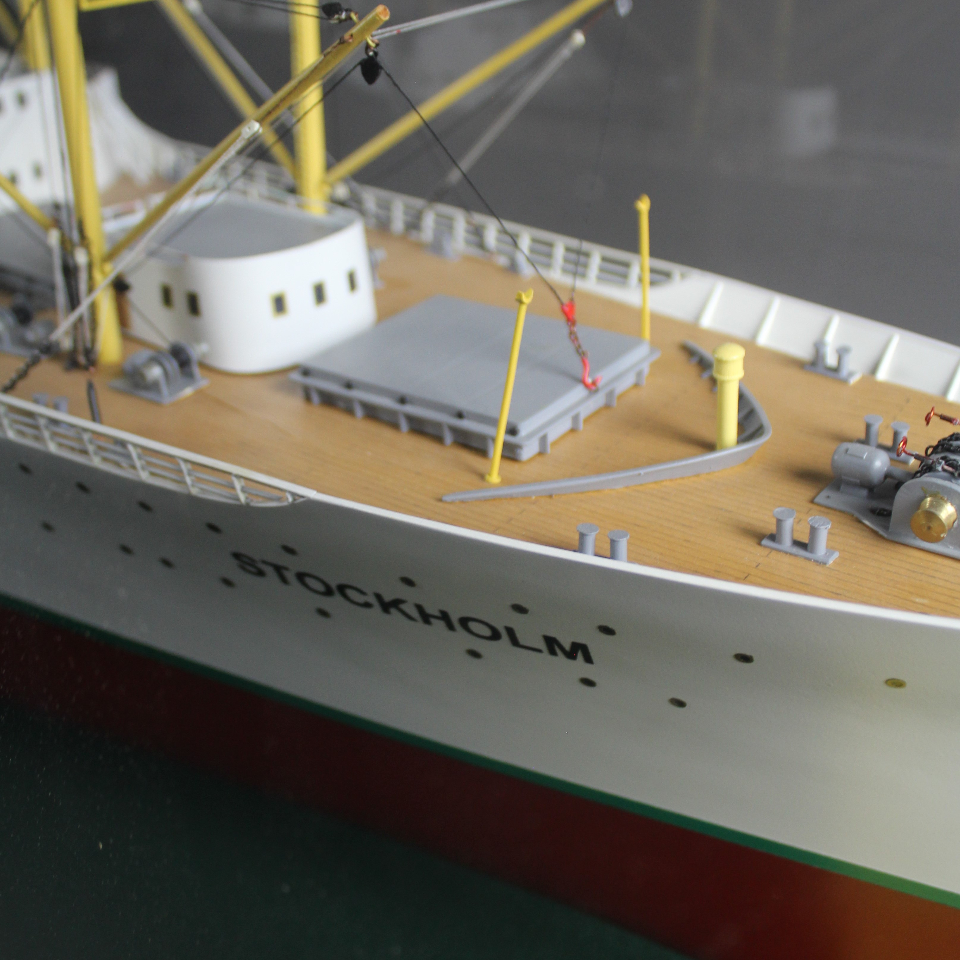 Images for 1501172. SHIP MODEL passenger ship M/S Stockholm, Götaverken ...