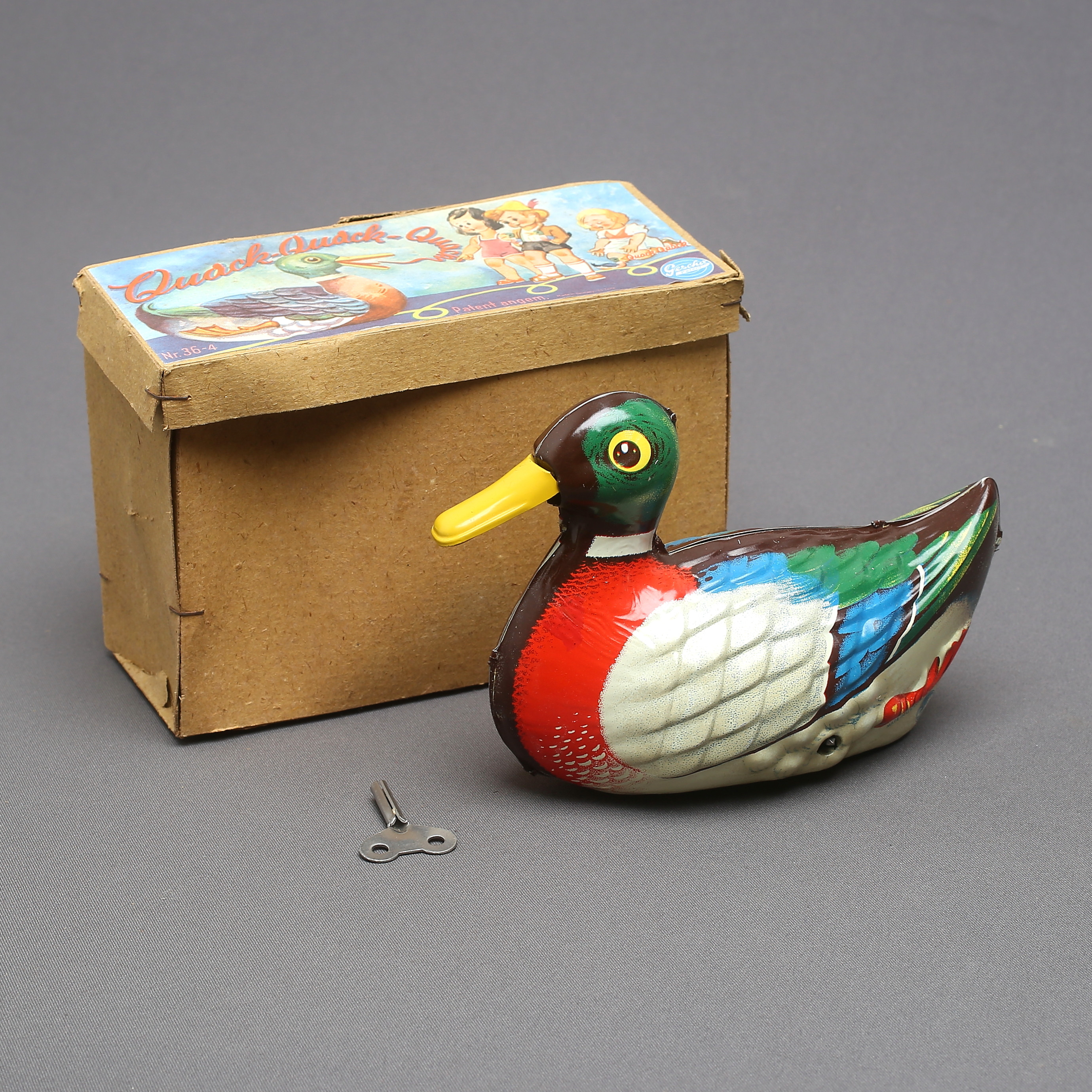 Images for 1502789. GESCHA Quack-Quack, tin duck, clockwork, original ...