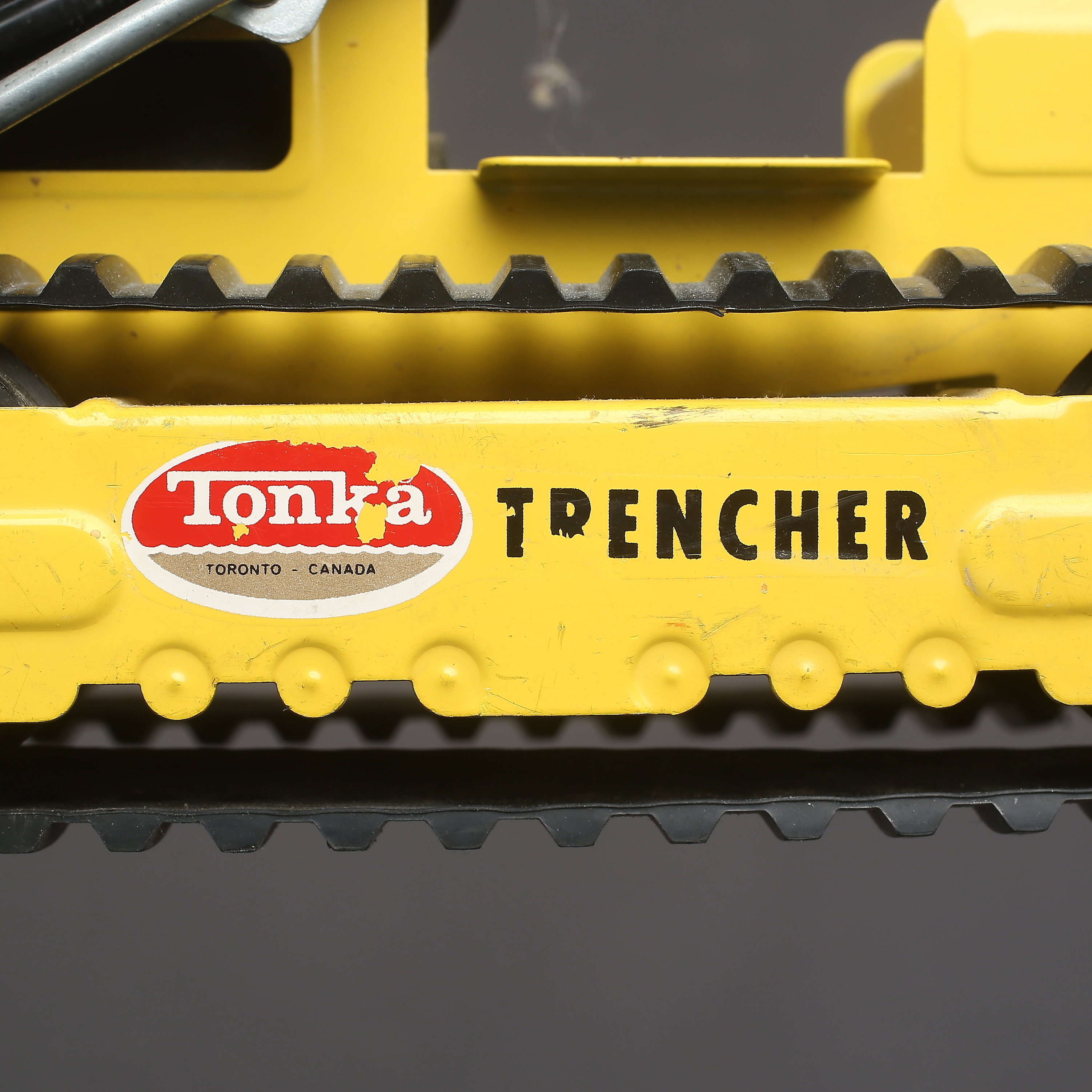 Images for 1505052. TOY TRACTOR, backhoe with loader, metal, TONKA ...