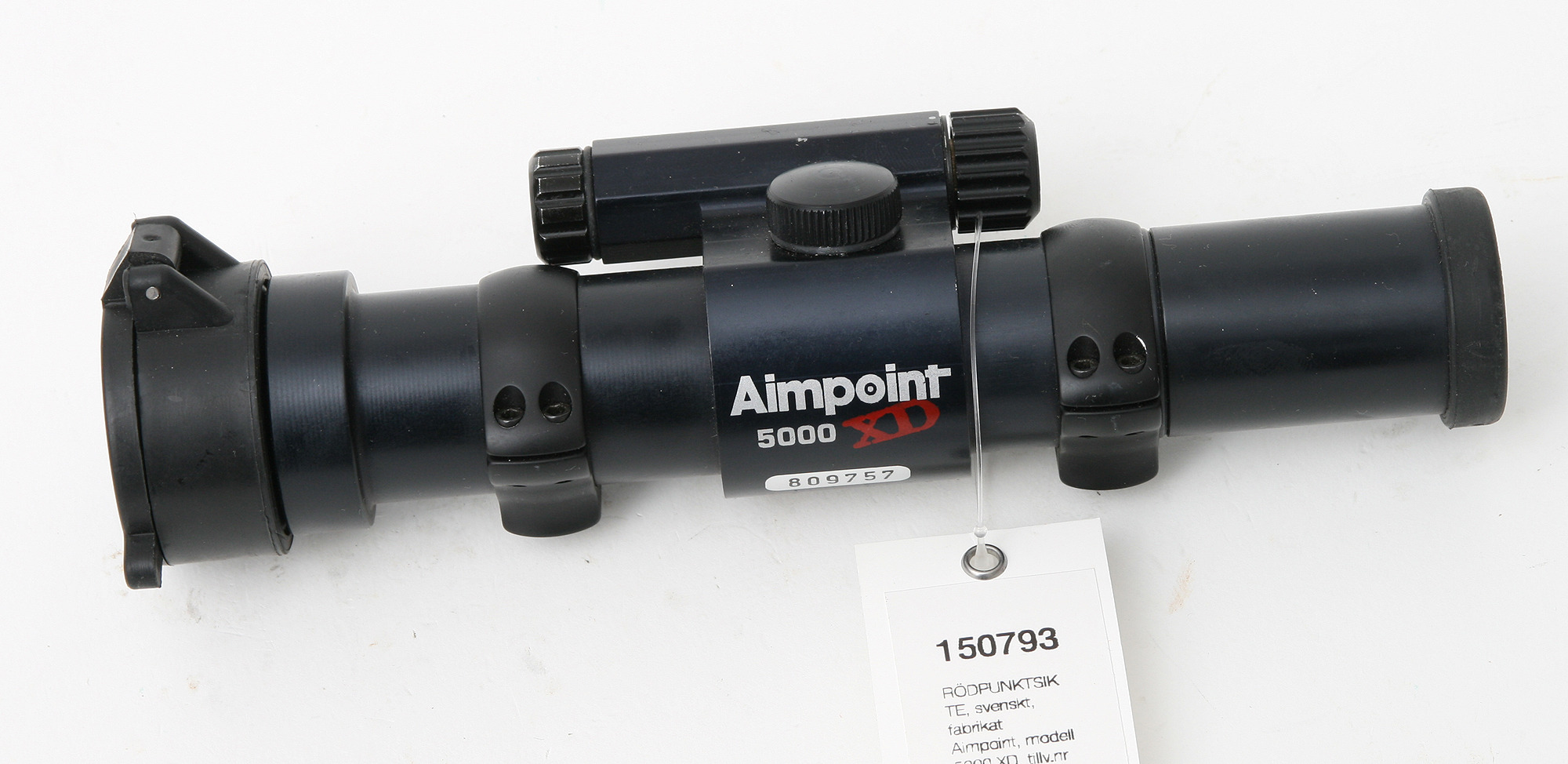 (427) RÖDPUNKTSIKTE, svenskt, fabrikat Aimpoint, modell 5000 XD, tillv ...