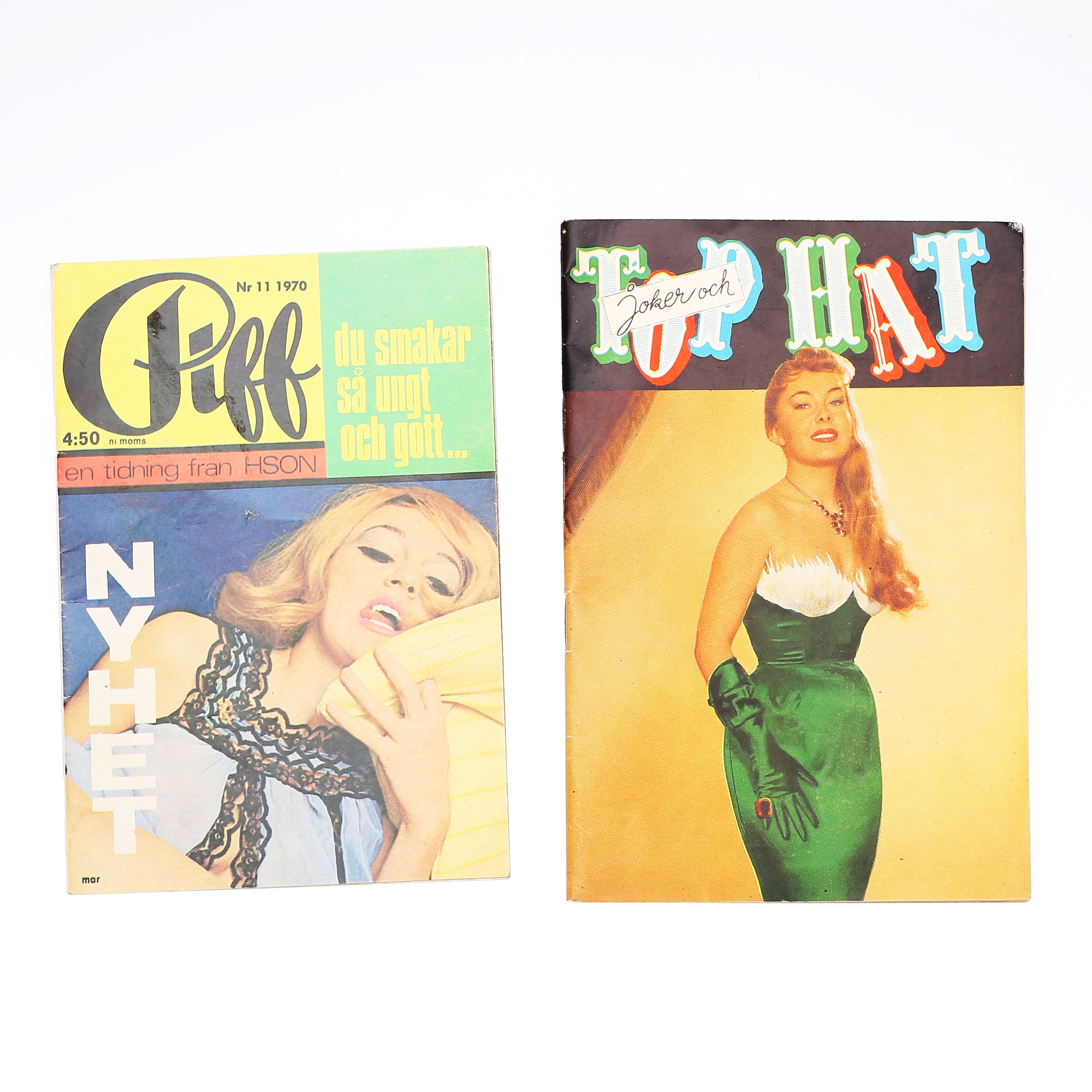 Bilder för 1508056. BRIGITTE BARDOT, PIFF, TOP HAT, 3 st tidningar ...