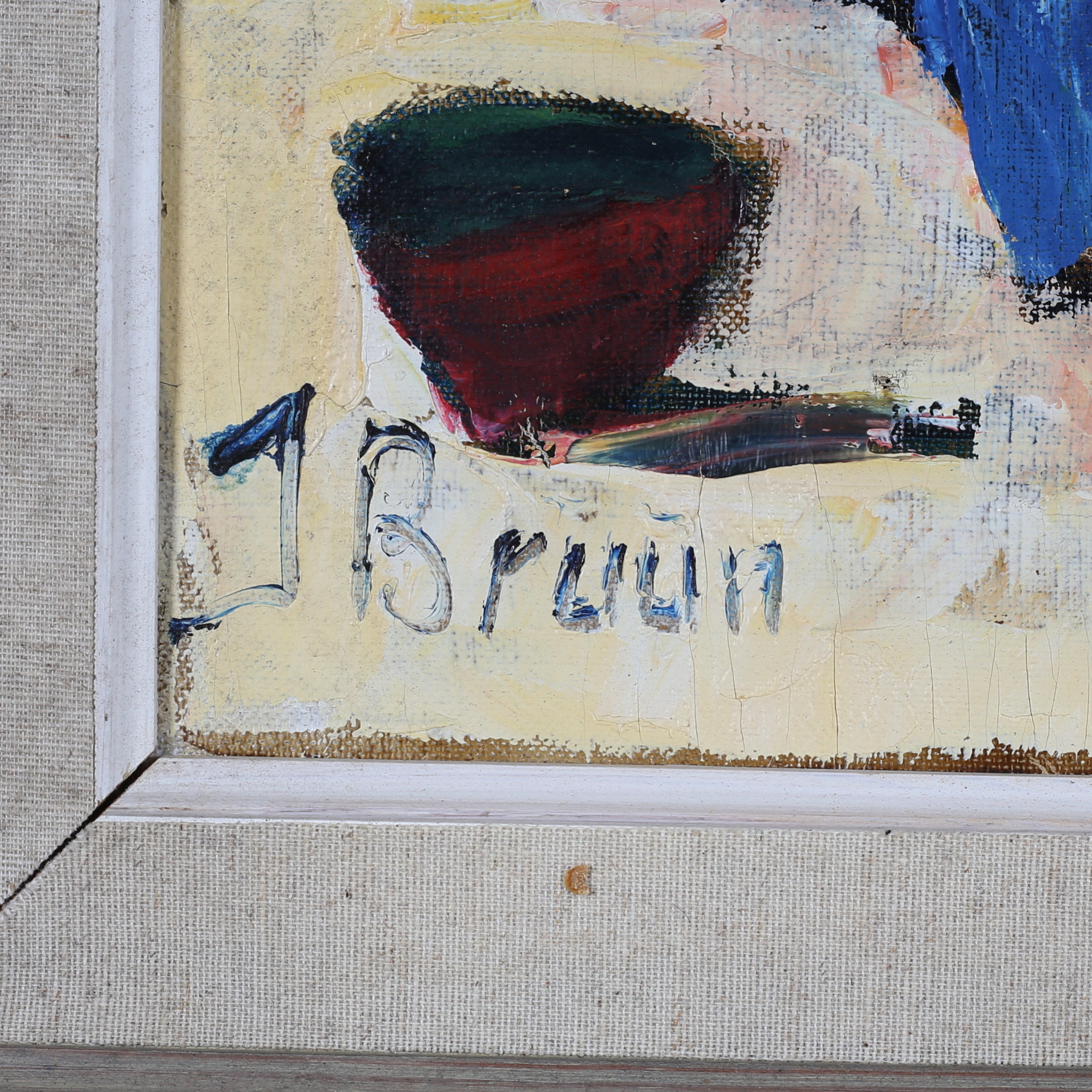 Images for 1524320. JÖRGEN BRUUN. Three figures, oil on canvas, signed ...