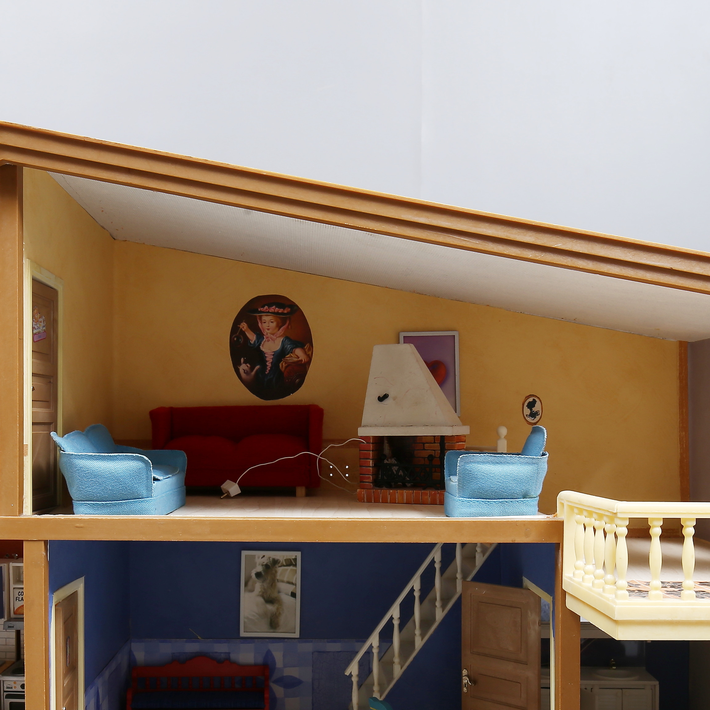 Images for 1525913. LUNDBY dollhouse two separate floors and garage ...
