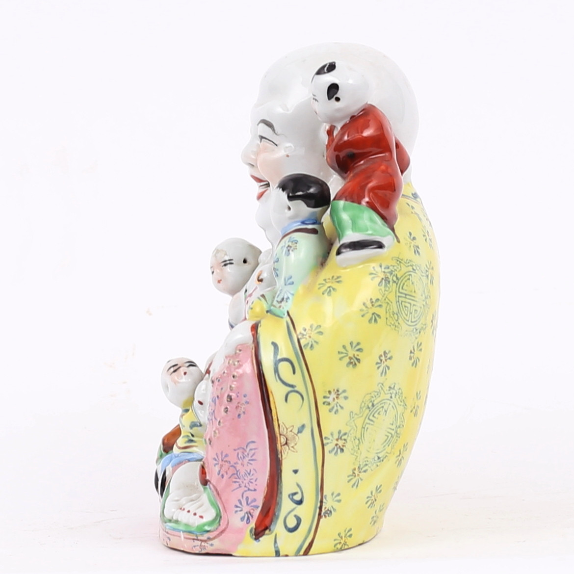 Images for 1528519. FIGURE in porcelain, seated eunuch with child ...