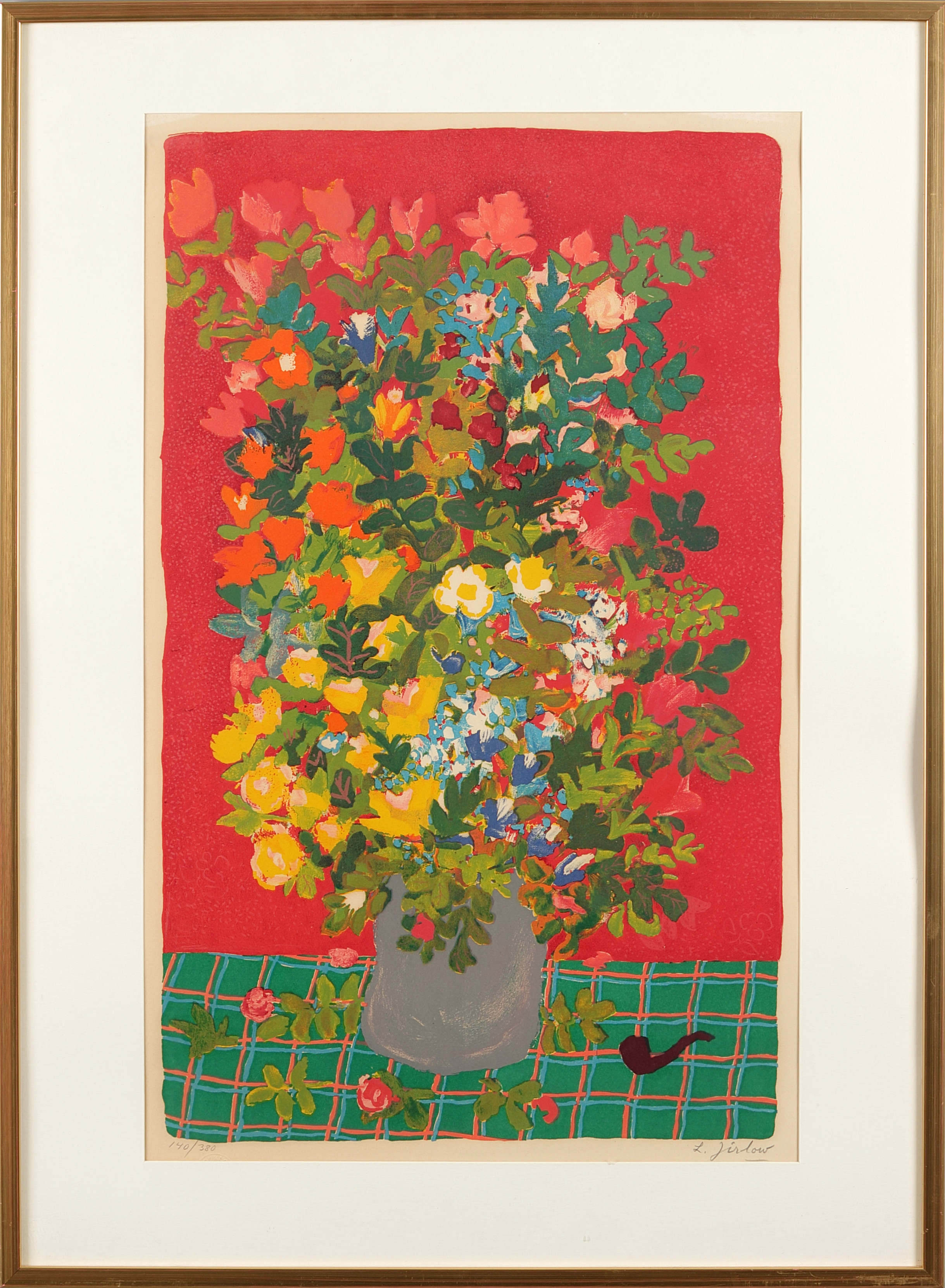 Images for 1535110. LENNART JIRLOW. Flower still life, signed L Jirlow ...