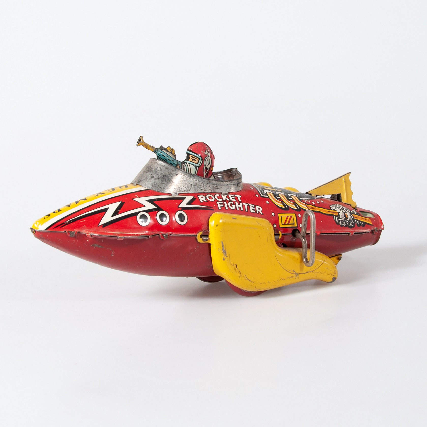 MARX TOYS (UK). Rex Mars Rocket Fighter. | Barnebys
