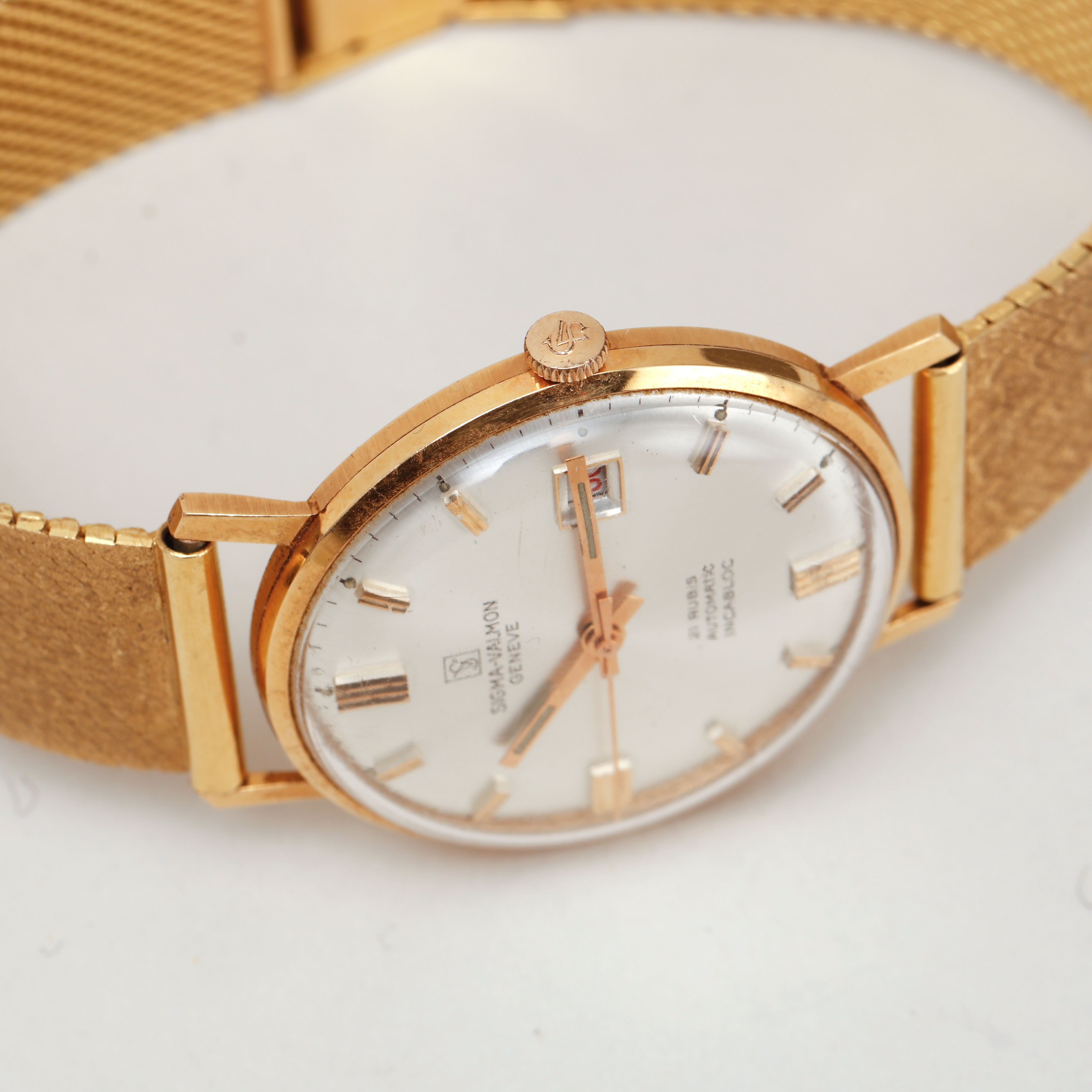 Images for 1550147. ARMBANDS WATCH, Sigma-Valmon, Geneva, 18k gold in ...
