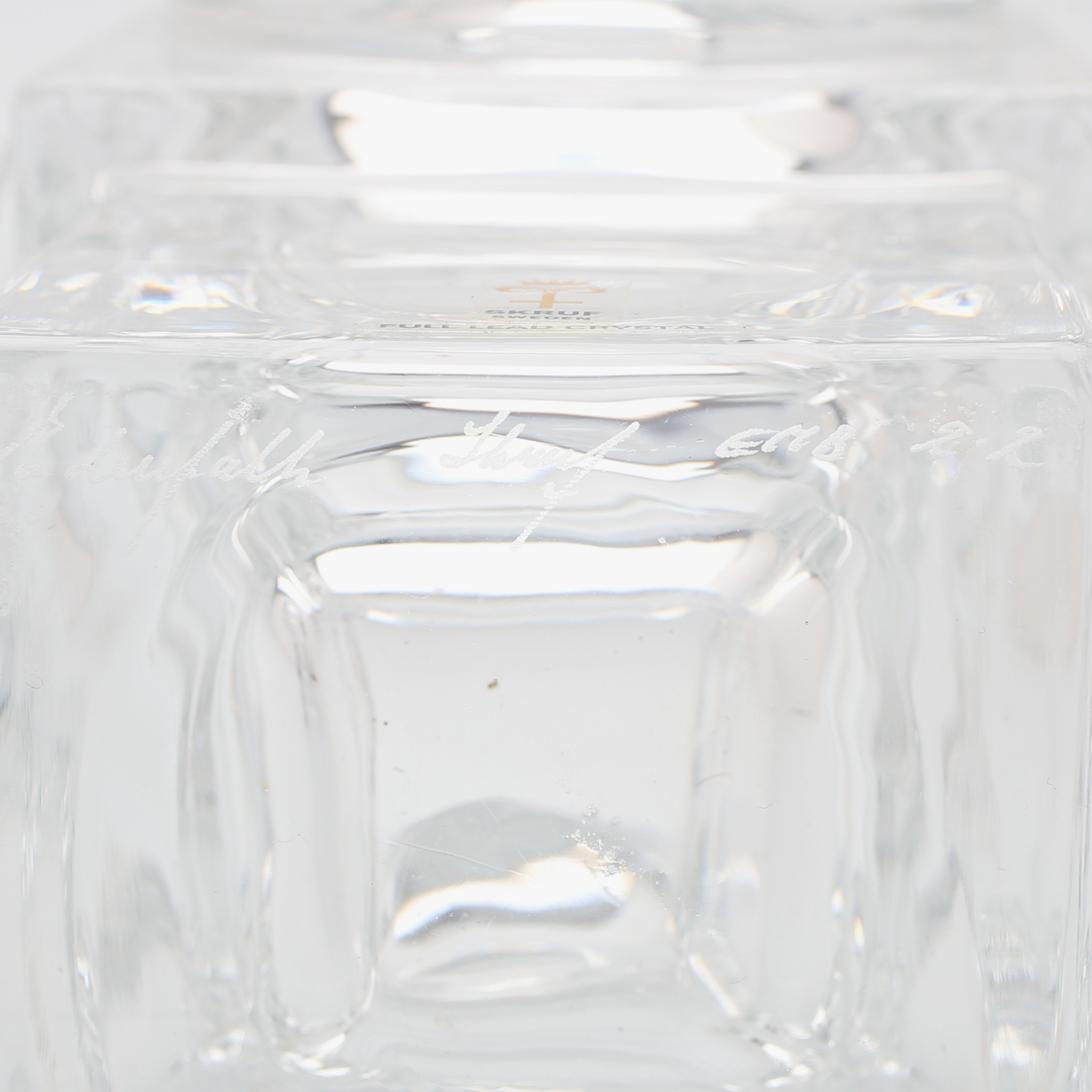 Images for 1558028. BENGT EDENFALK. VASES, a pair. glass, signed ...