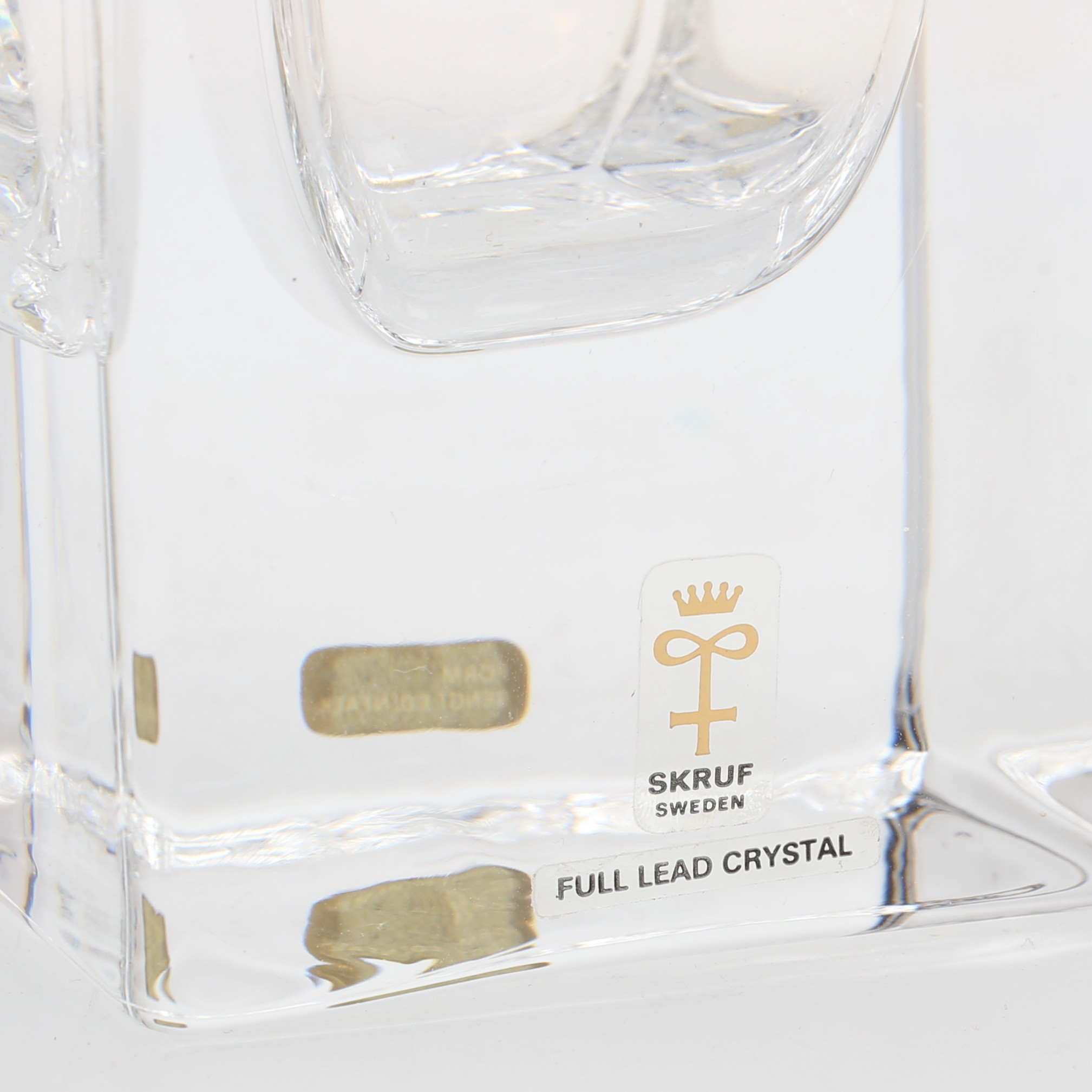 Images for 1558028. BENGT EDENFALK. VASES, a pair. glass, signed ...