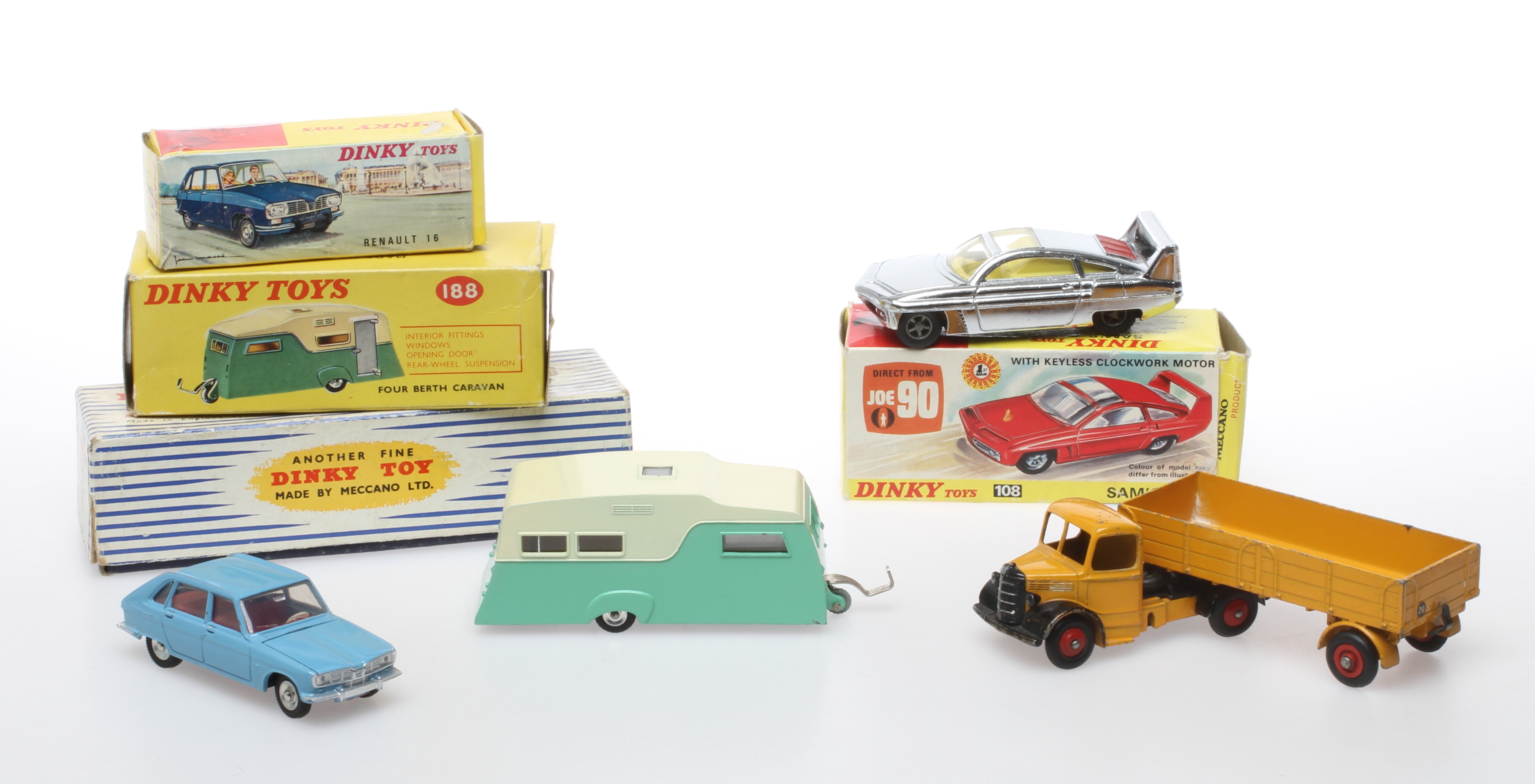 Bilder zu 156021. MODEL CARS DINKY TOYS, Caravan 188, Truck 921, Sams ...
