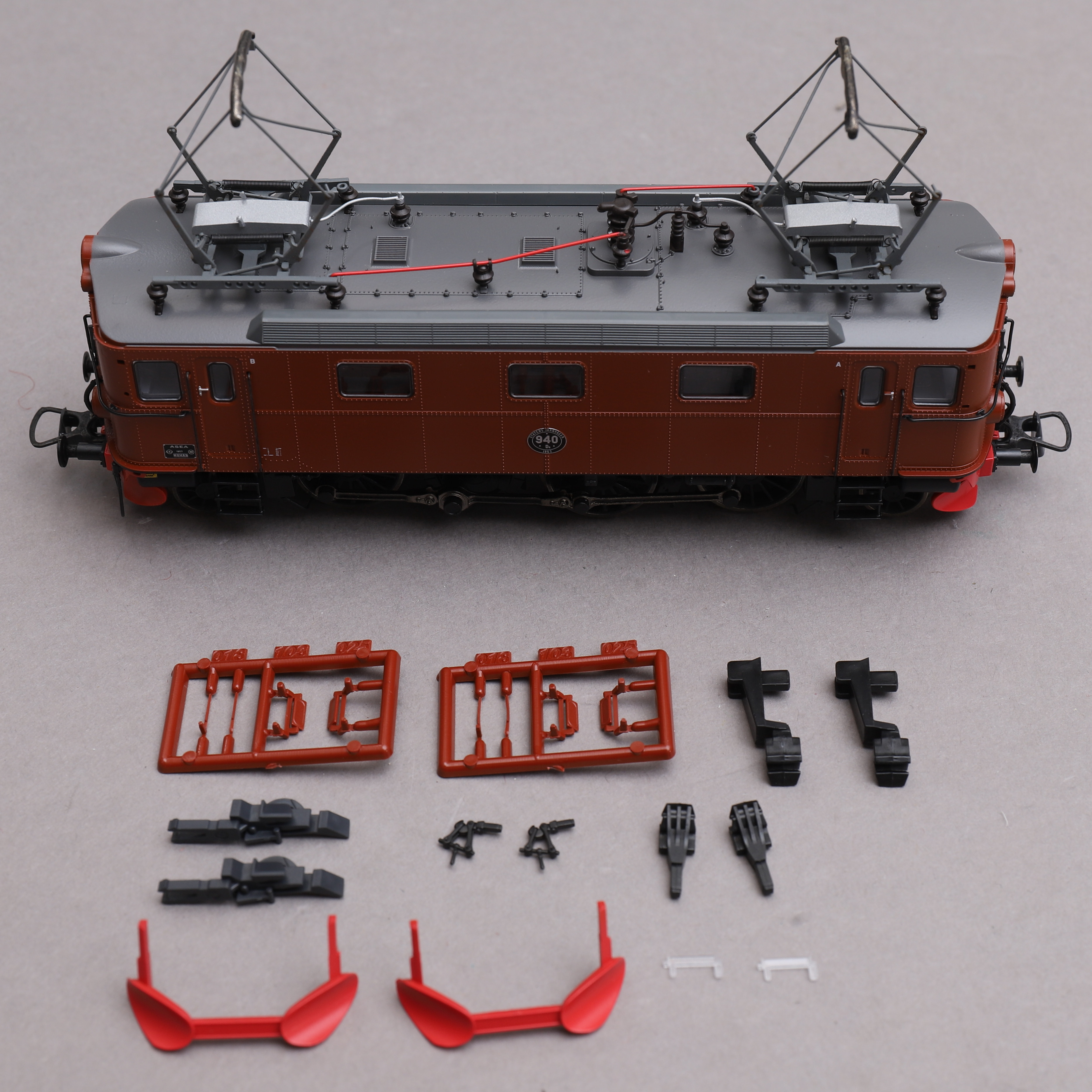 Bilder för 1571734. MODELLTÅG, SJ Da-lok 940, Roco HO. - Auctionet