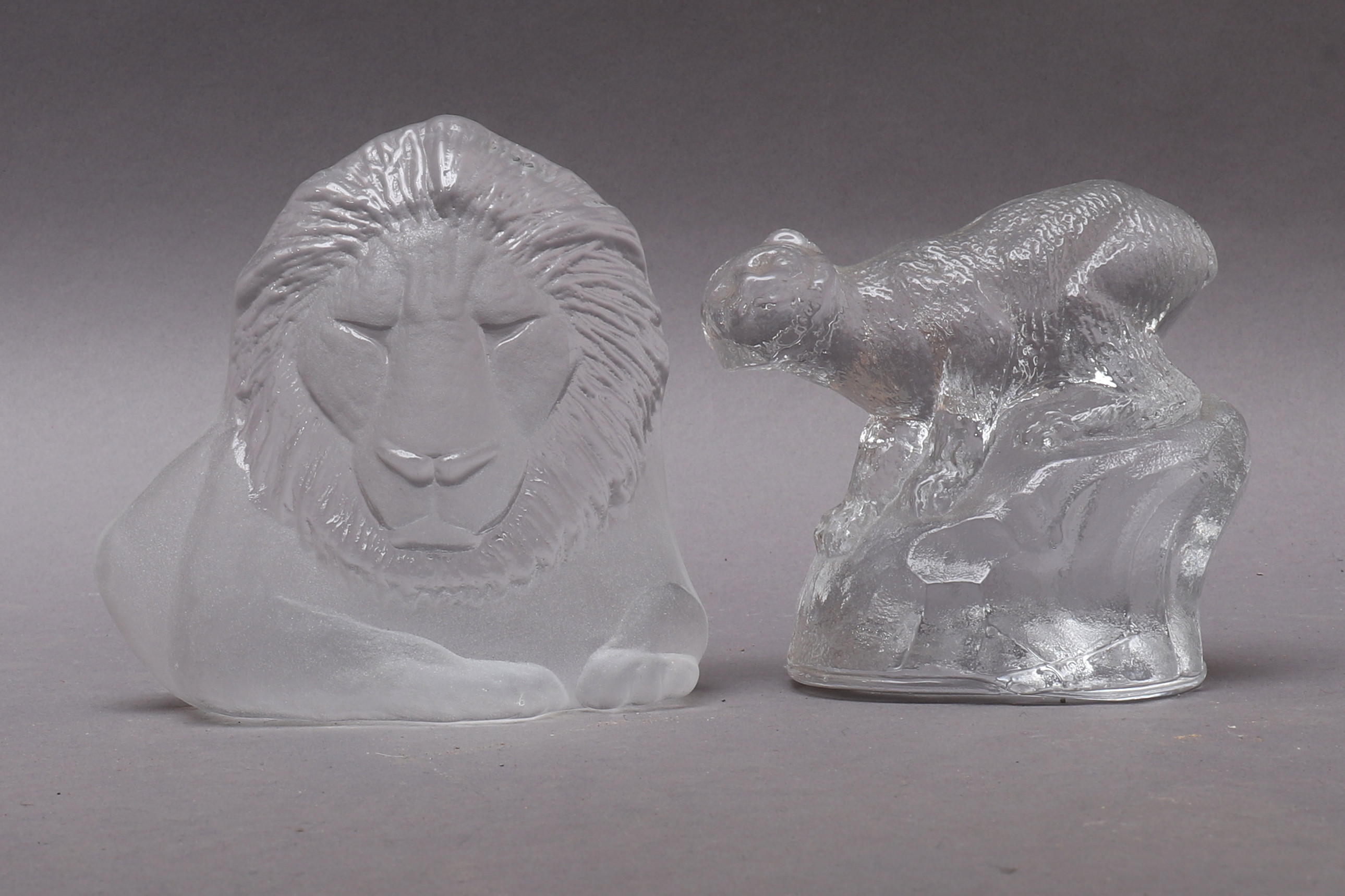 Images for 1578430. GLASS FIGURES, 17 pcs, animals, i.a. Lisa Larsson ...