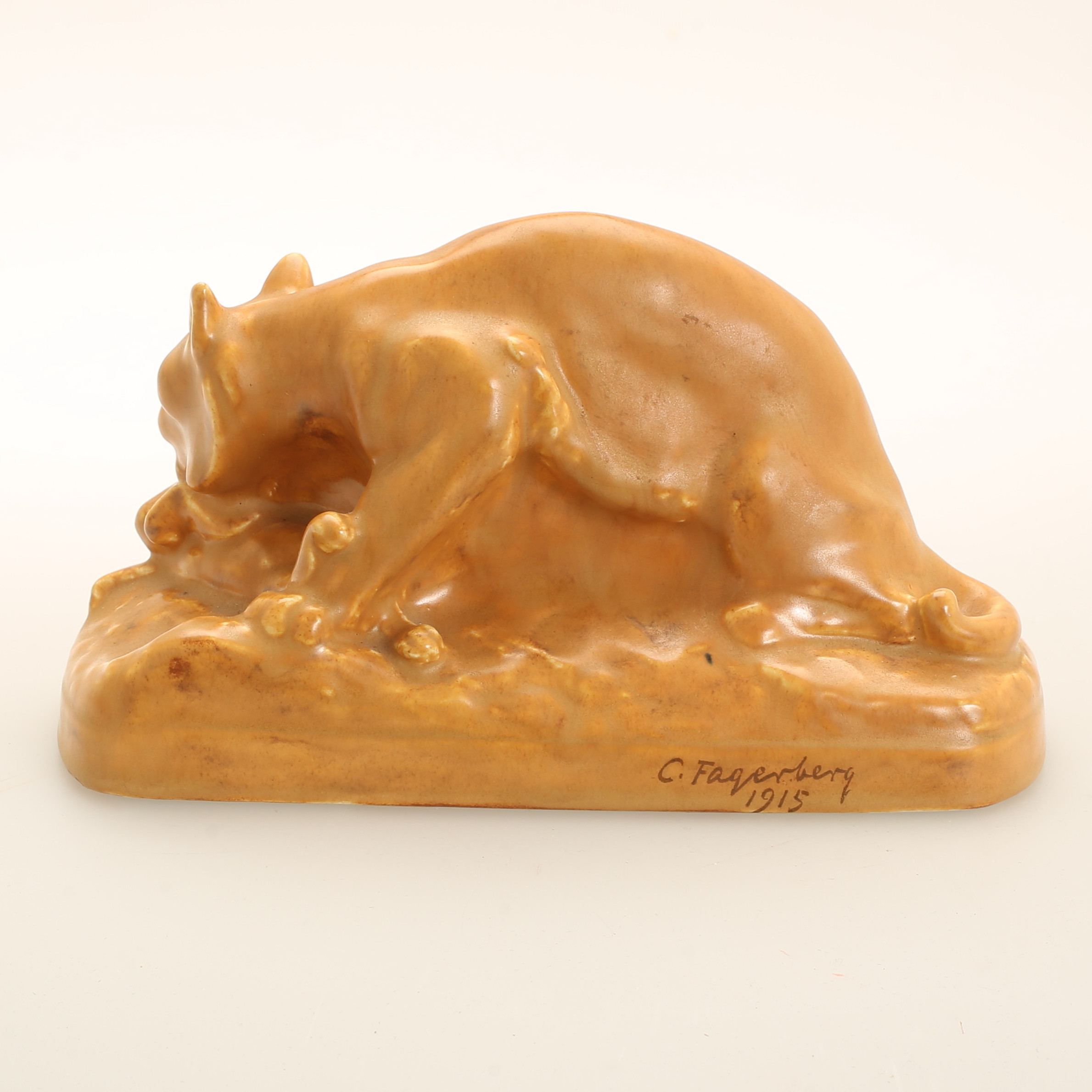 Images for 1583962. FIGURINE, porcelain, signed Carl Fagerberg 1915 ...