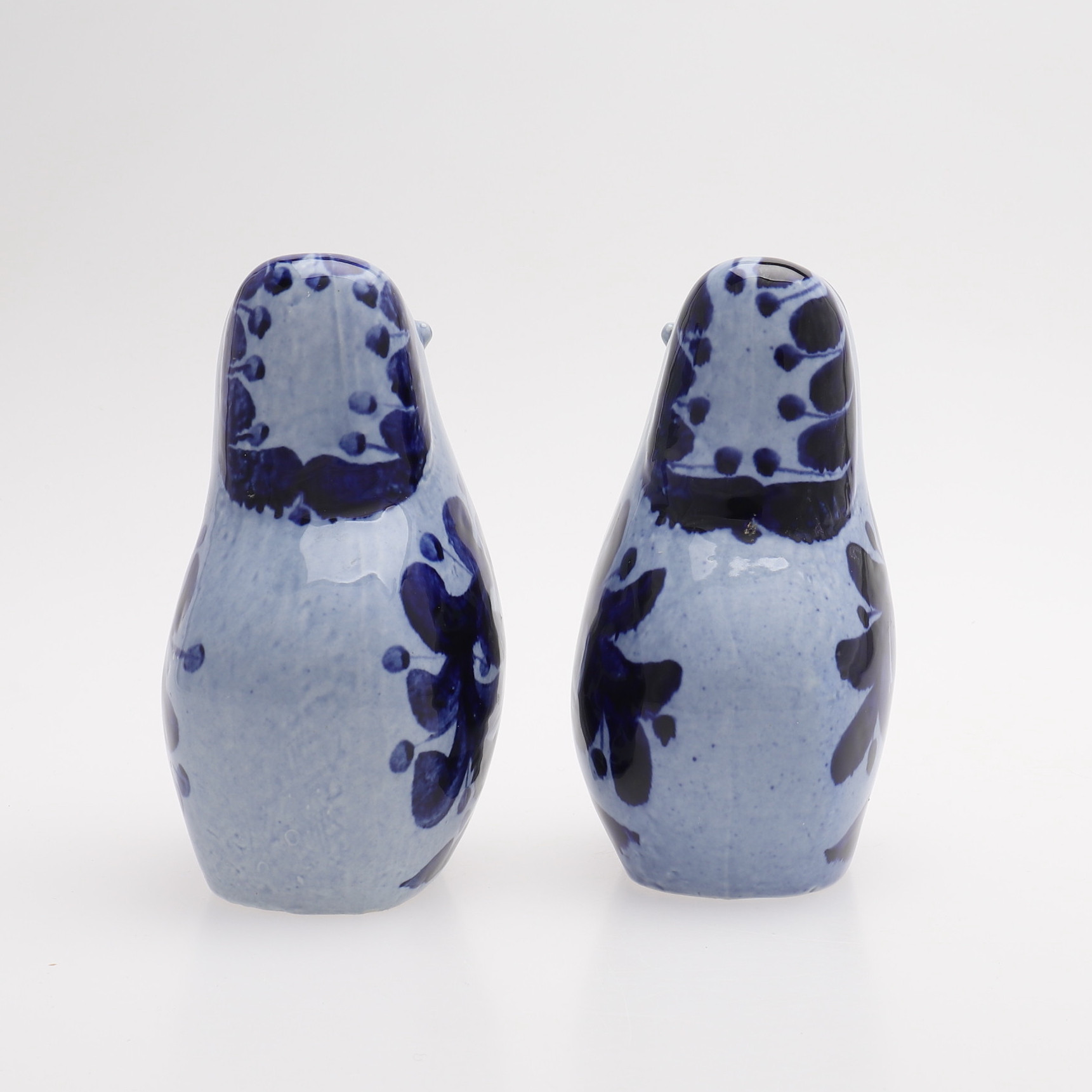 Images for 1584440. LISA LARSON. POODLES, A PAIR, GLAZED STONEWARE ...