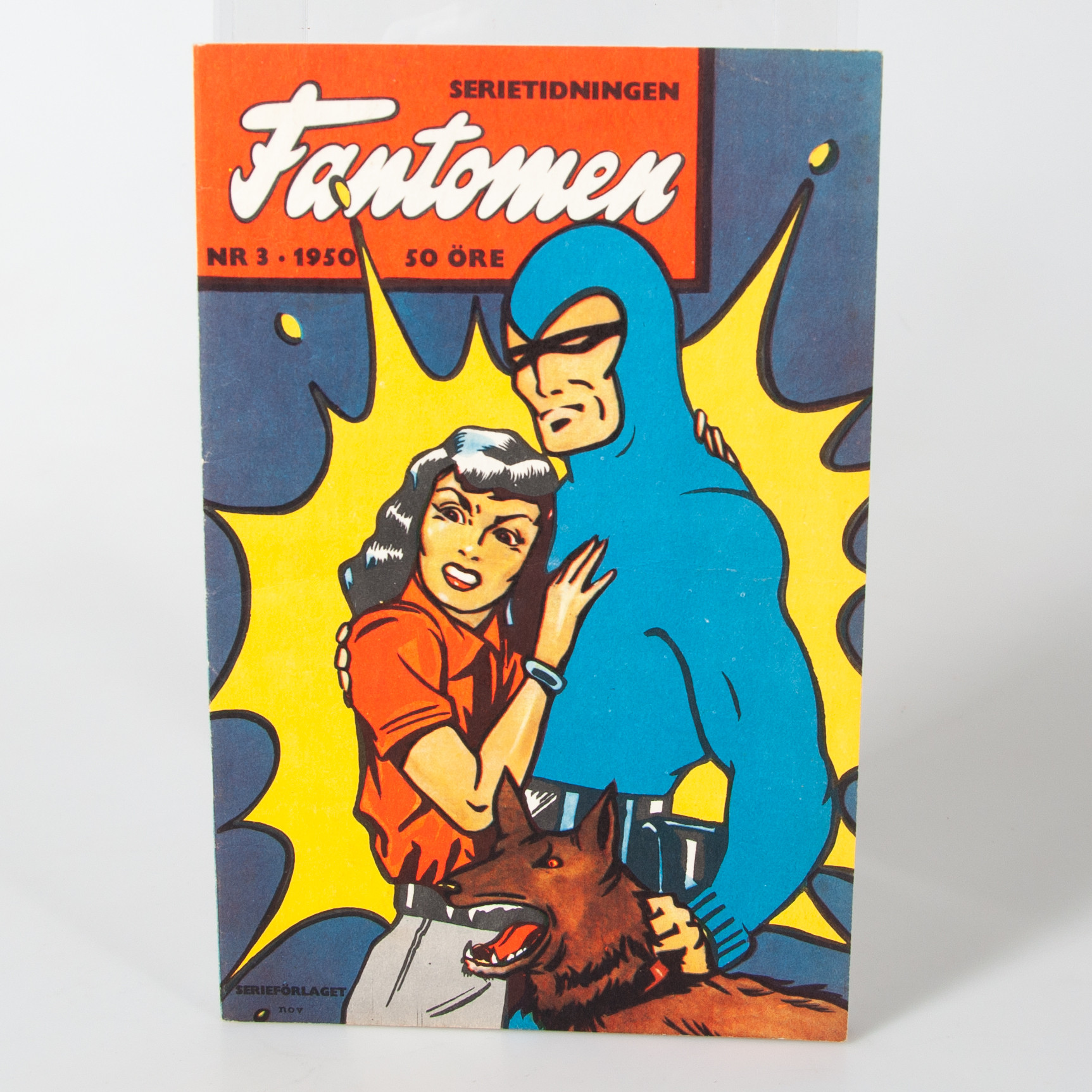 FANTOMEN nr 3-1950. NM. Böcker, Kartor & Handskrifter - Auctionet