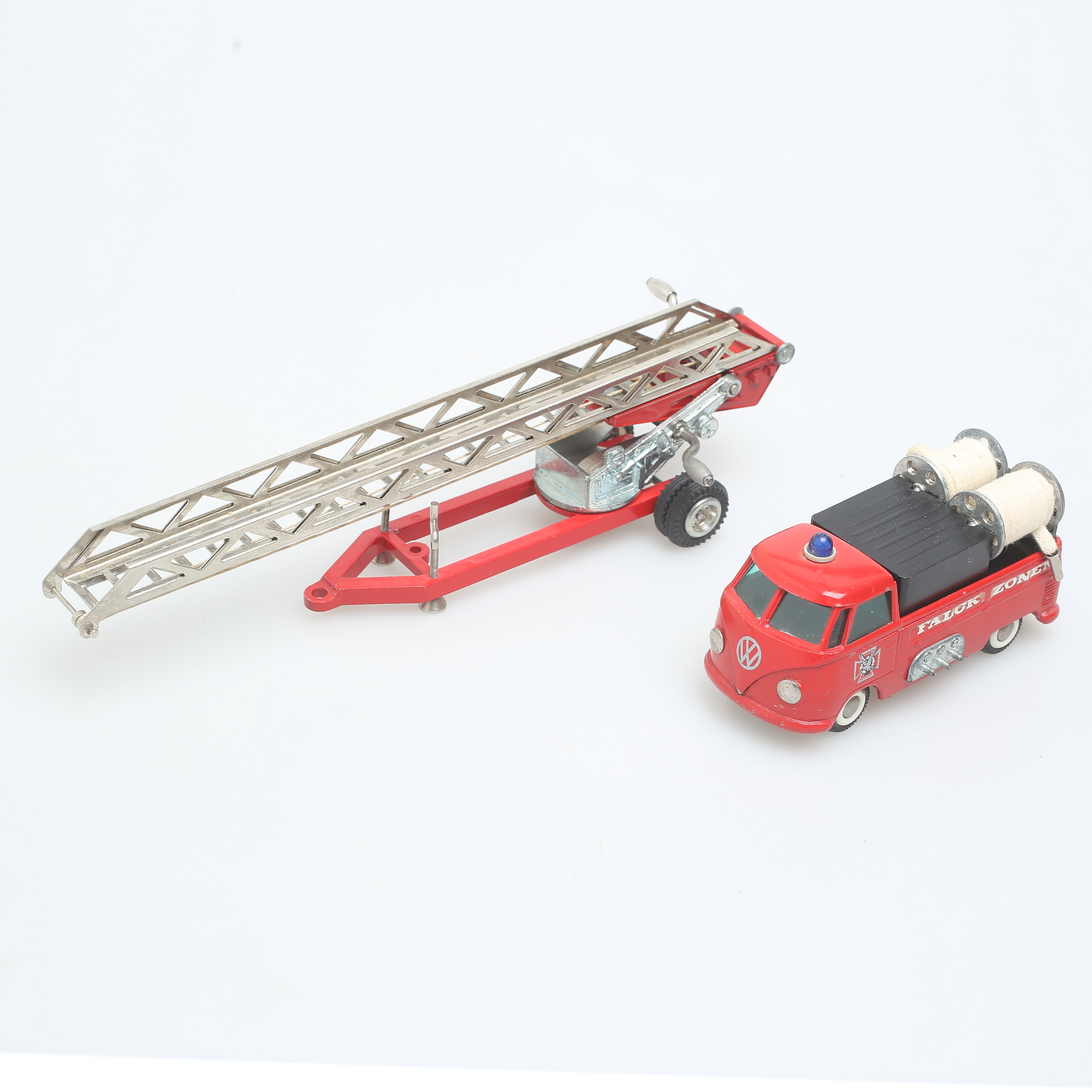 Images for 1606302. TEKNO VW fire truck with trailer with ladder ...