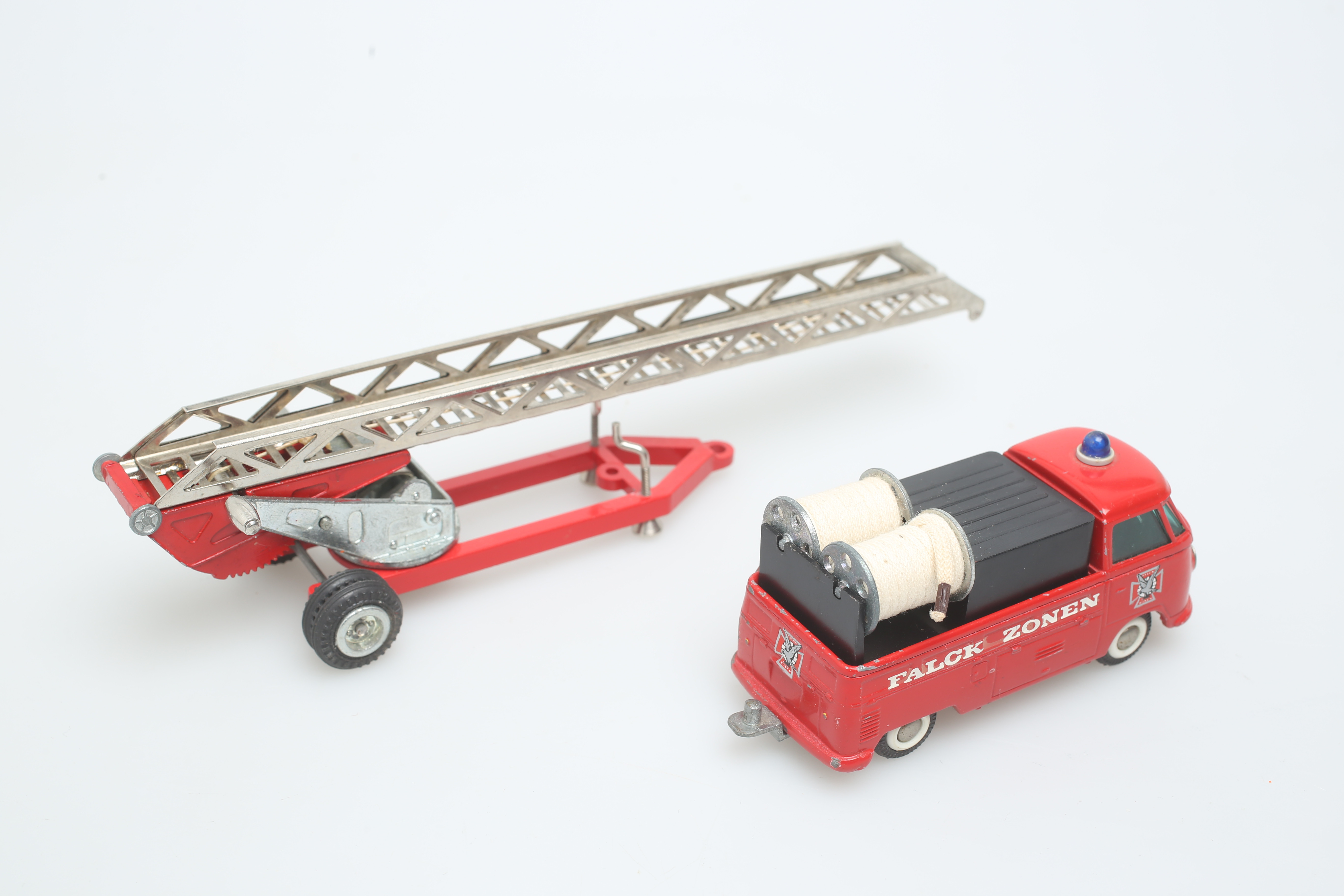 Images for 1606302. TEKNO VW fire truck with trailer with ladder ...