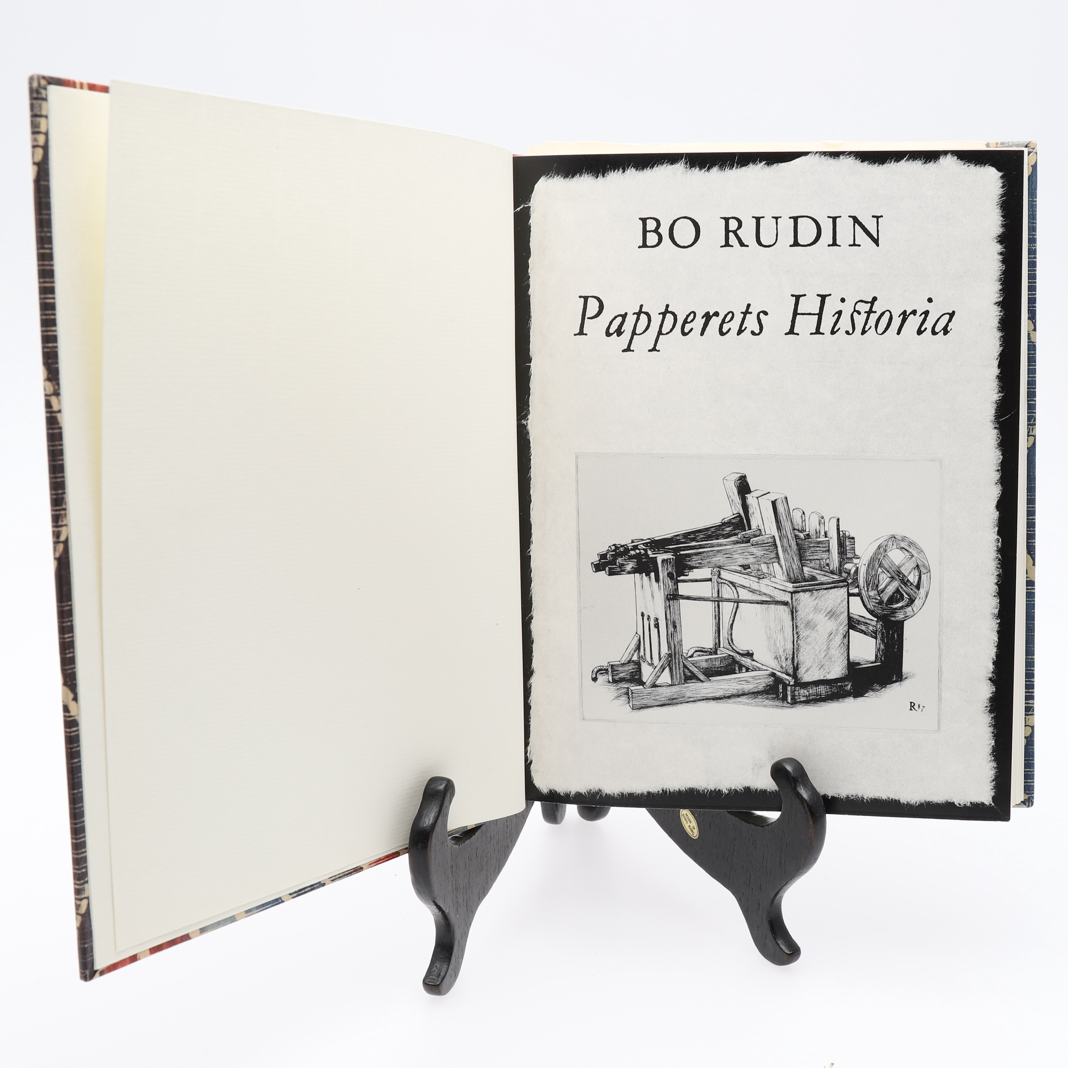 Images for 1607410. BIBLIOPHILIA. BO RUDIN'S HISTORY OF PAPER WITH ...